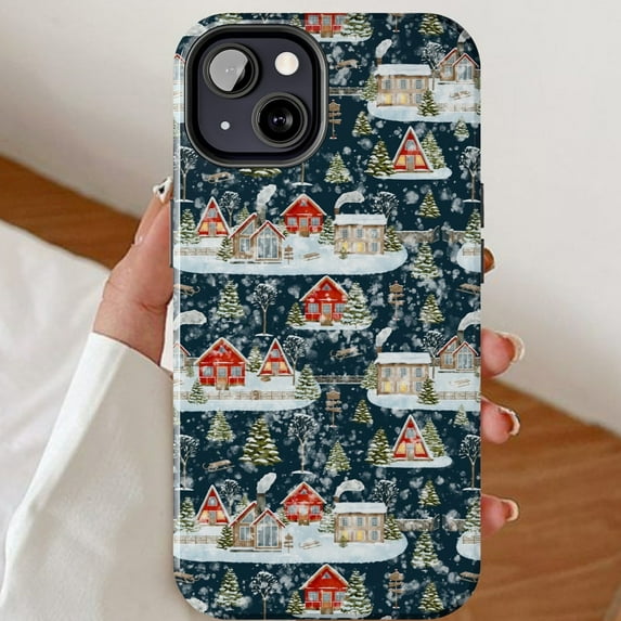 Cozy Winter Landscape Christmas Seasonal Holiday Themed Phone Case 11 ...