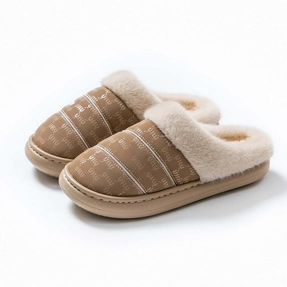 Cozy Winter Slippers - Soft Warm Lined Comfortable Home Shoes for ...