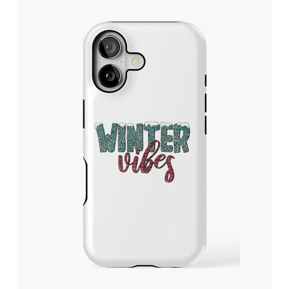 Cozy Winter Vibes Buffalo Plaid Tree Protective Case for iPhone 11 to ...