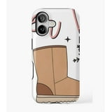 Cozy Winter Vibes Hat and Boots Protective Hard Case for iPhone 11 to ...