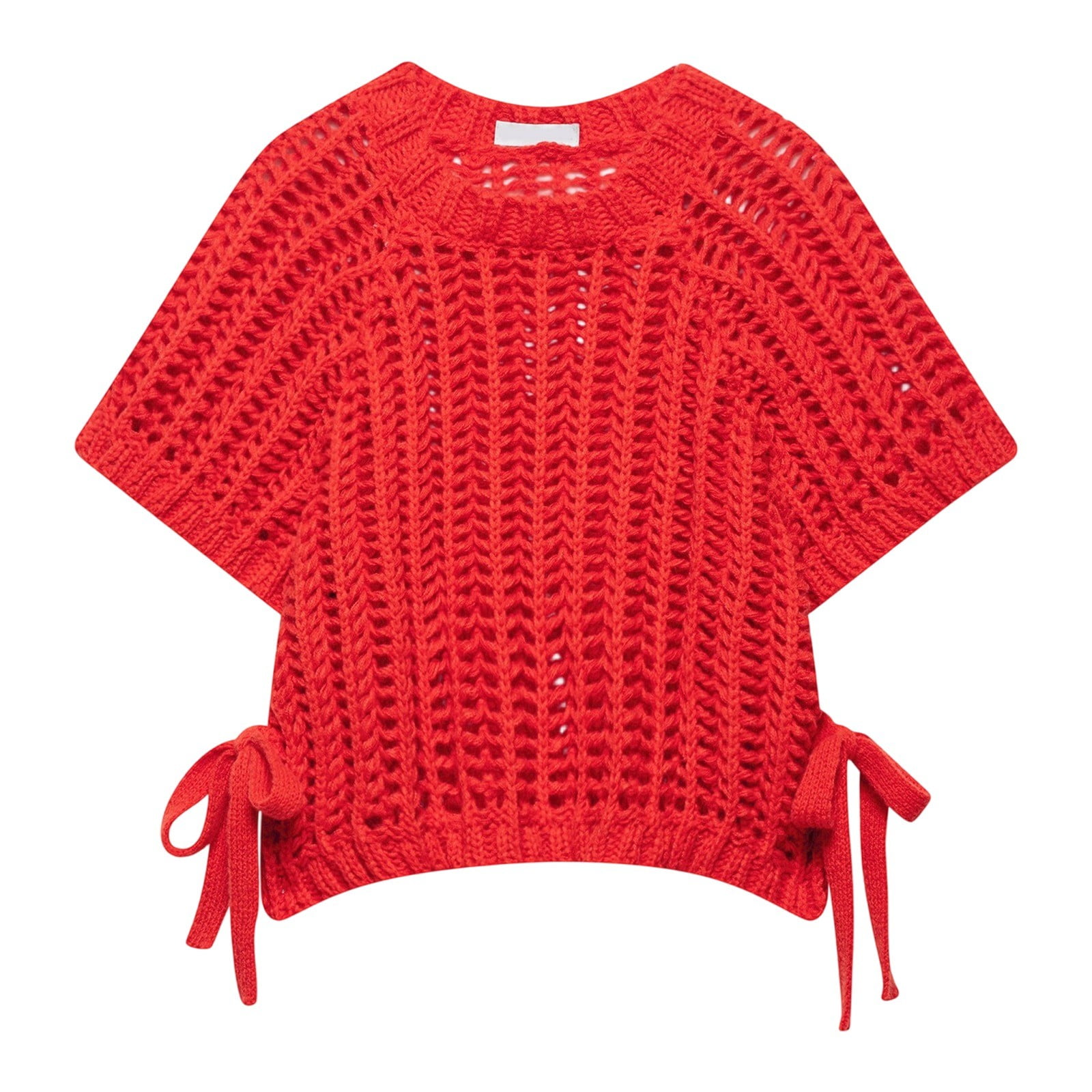 Cozy Women's Pullover Sweater With Decorative Side Panels For Casual ...