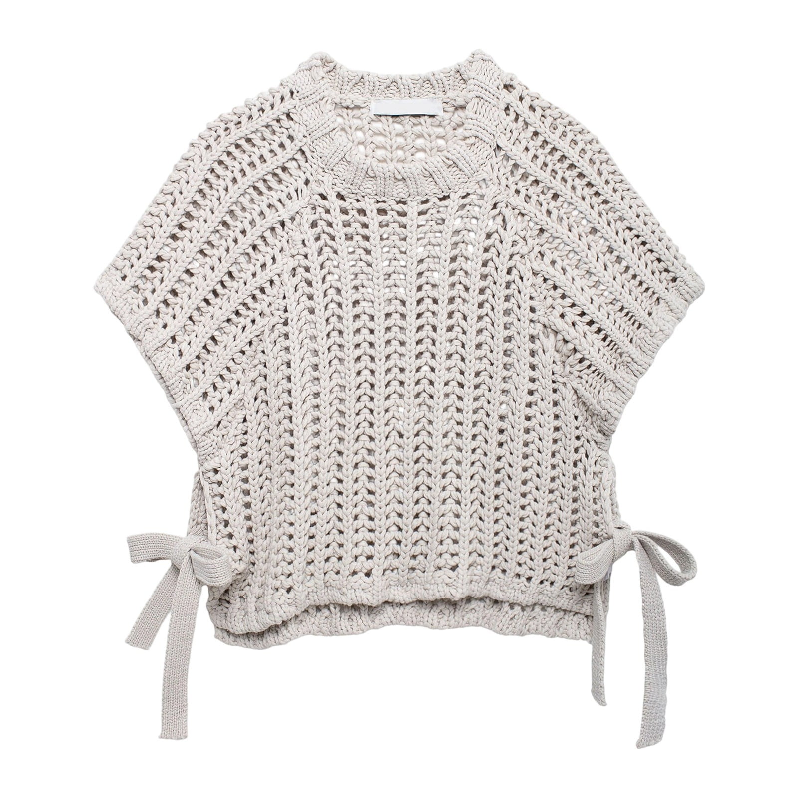 Cozy Women's Pullover Sweater With Decorative Side Panels For Casual ...