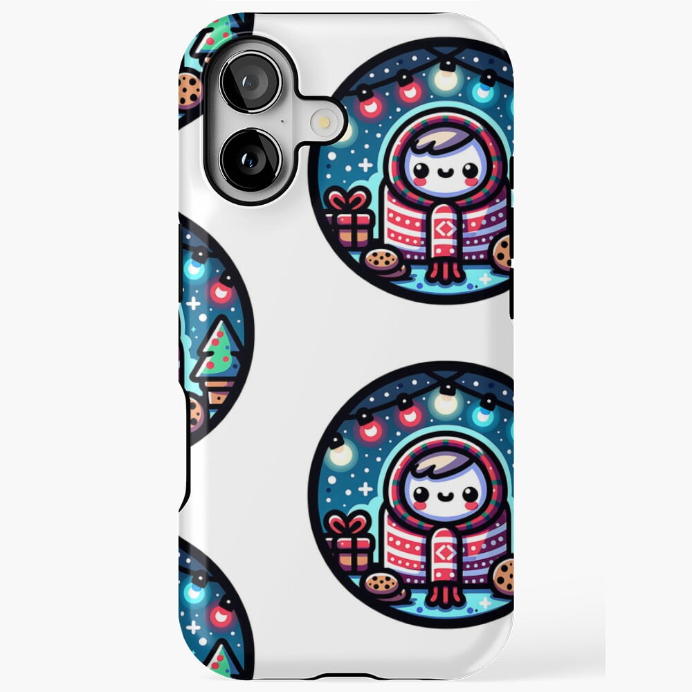 Cozy Xmas Night Protective Case for iPhone 11 12 13 14 15 16 17 Pro Max ...
