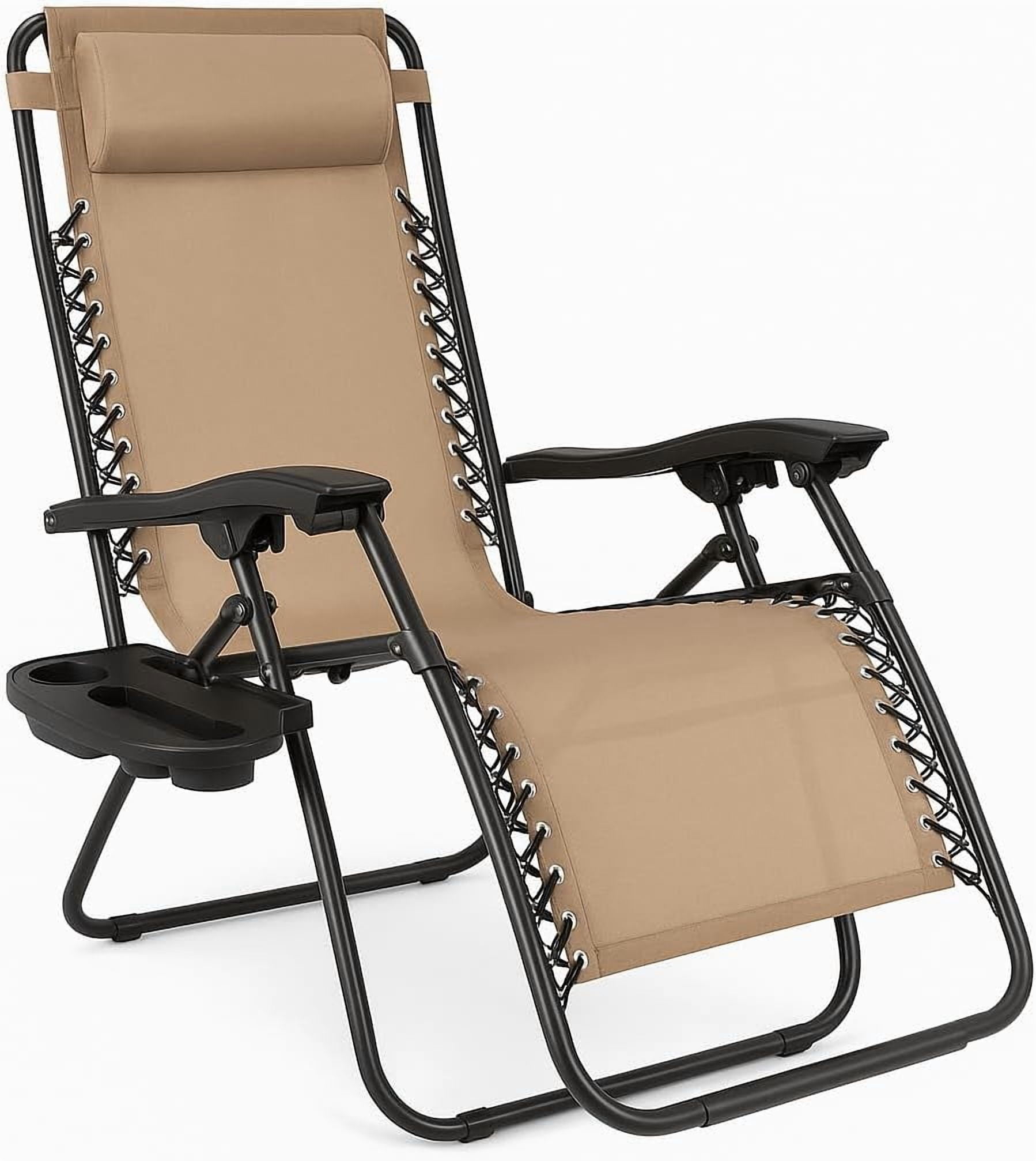 CozyBox Adjustable Zero Gravity Lounge Chair with Steel Mesh Fabric ...