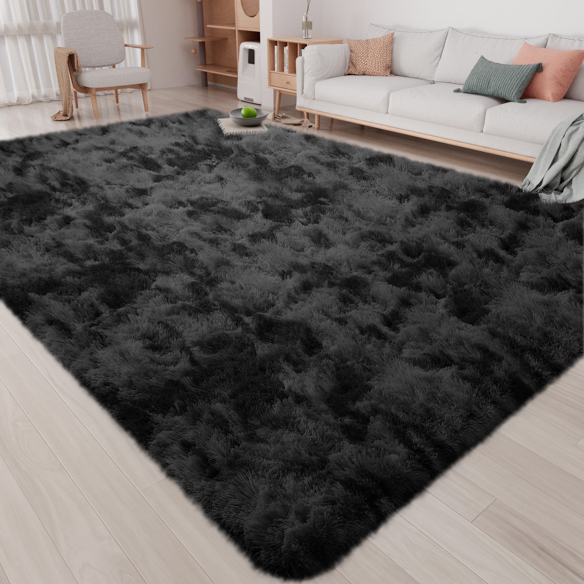 CozyDesg 5ft x 8ft Area Rugs, Soft Fluffy Area Rugs Floor Mat Floor ...