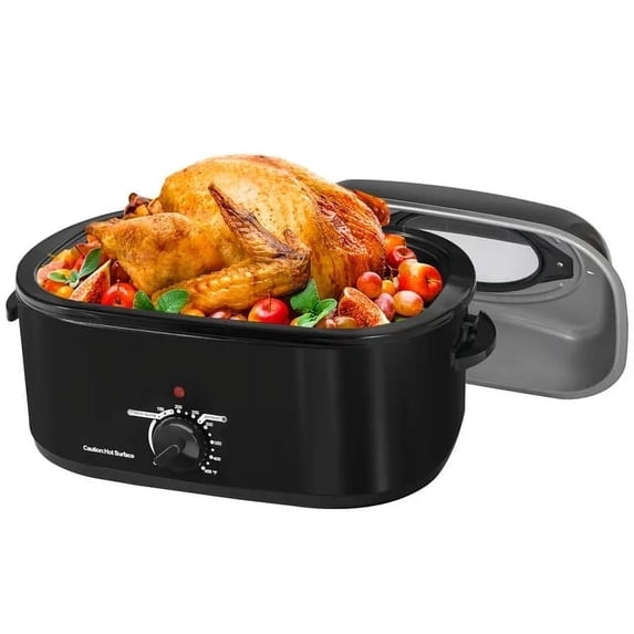 CozyHom 26Qt Electric Cooker, Stainless Steel Roasting Oven, Self ...