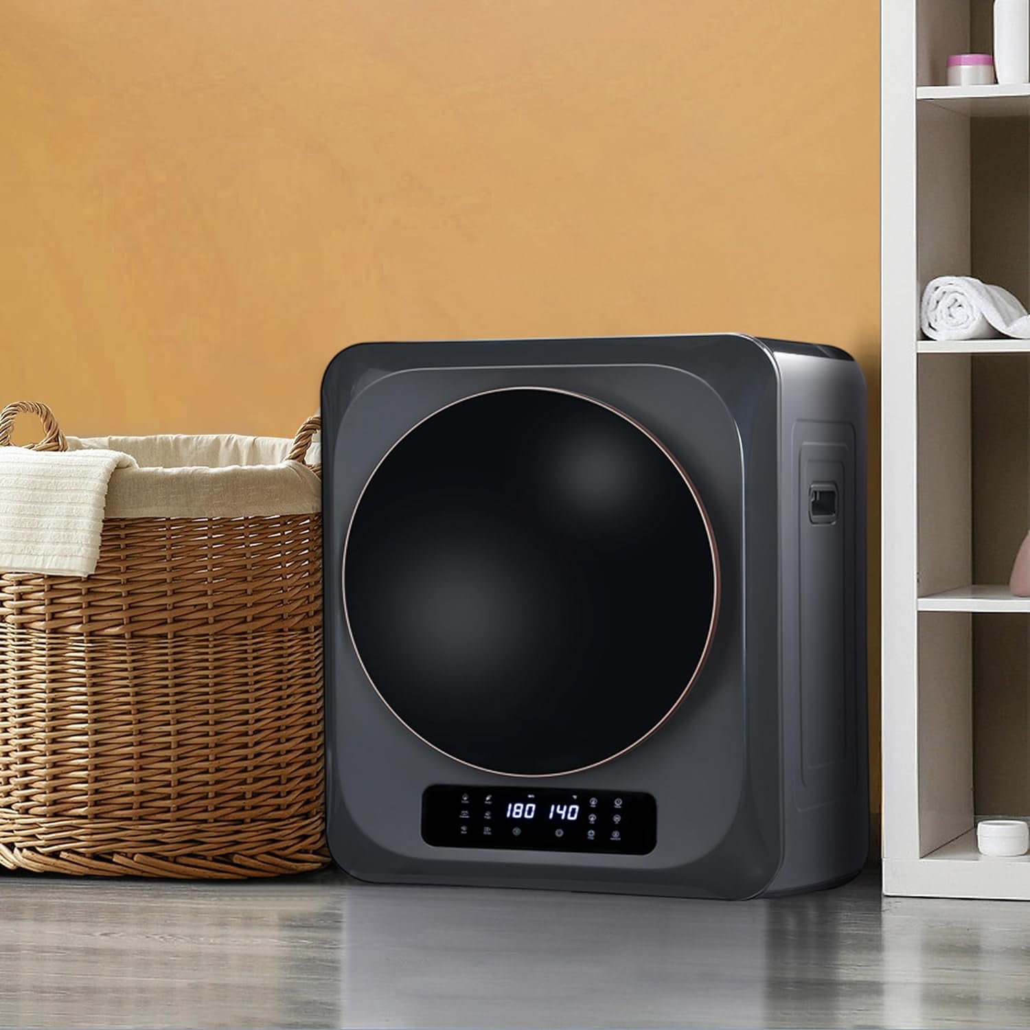 CozyHom Compact Electric Dryer Laundry Dryer, Portable Clothes Dryer ...