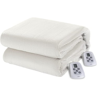 CozyHom King Size Electric Heated Blanket, Flannel Heating Throw ...