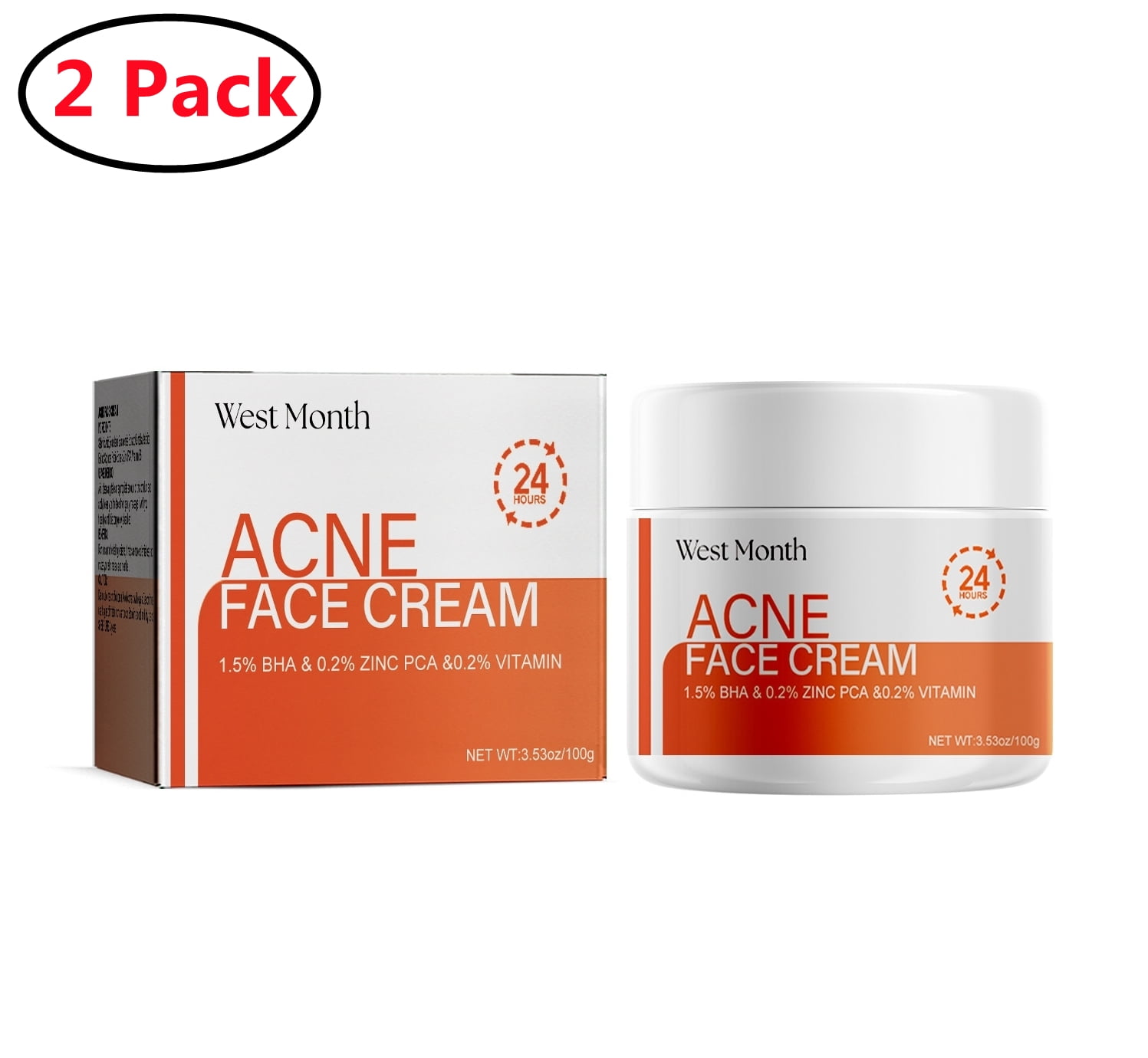 CozyHome 2 Pack Anti Acne Face Mask Skincare, Salicylic Acid Acne ...