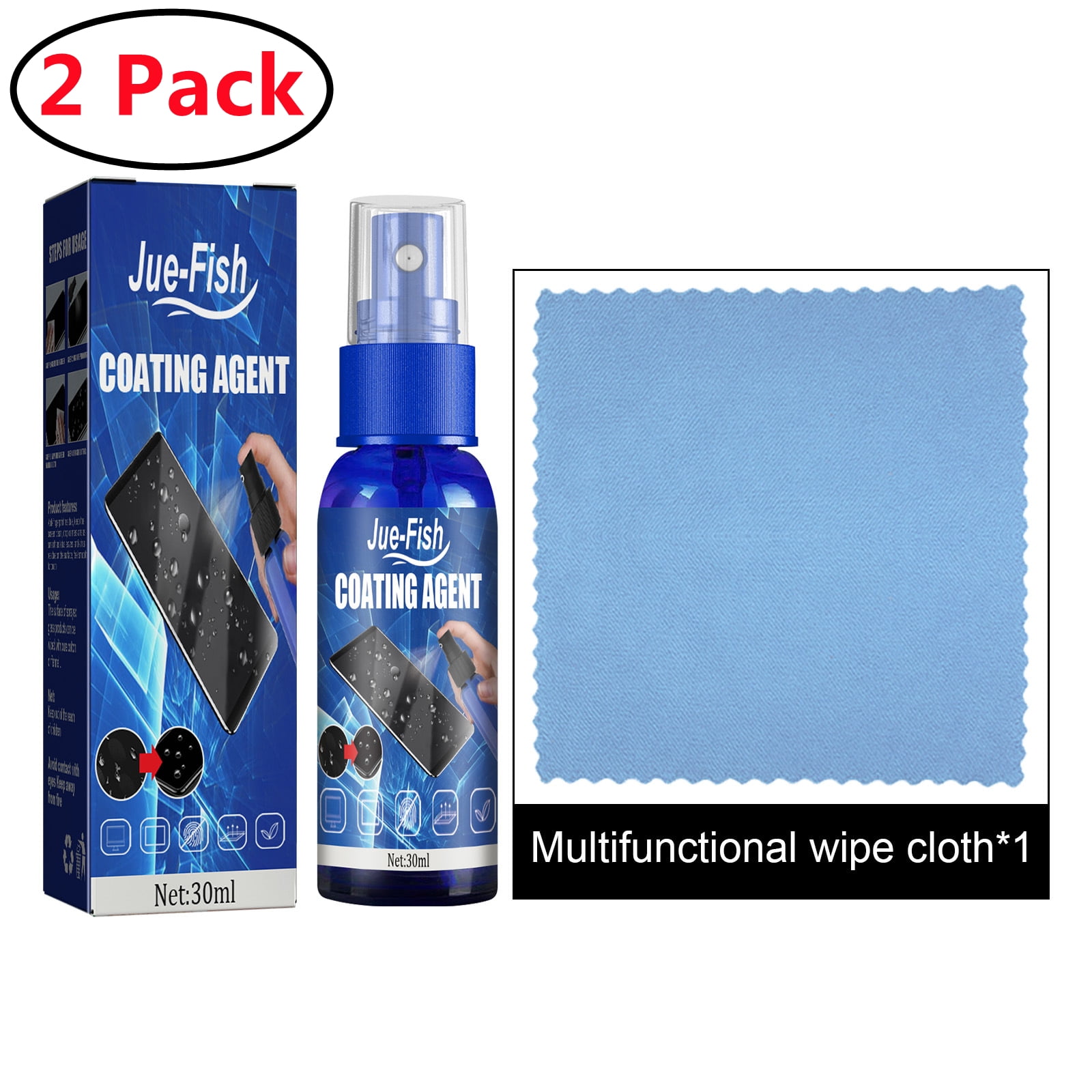 2 Pack Screen Cleaner Kit - Best for LED & LCD TV, Computer Monitor ...