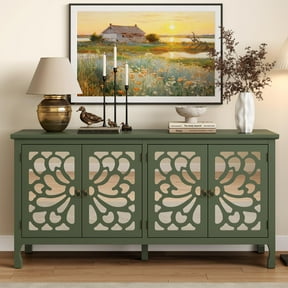 Mirrored Buffet Cabinet