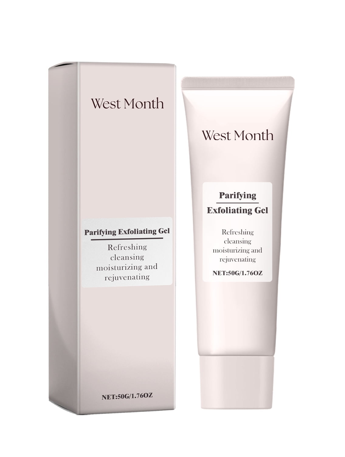 CozyHome Facial Exfoliating Gel, Non-Scrub Gentle Exfoliant for Face ...