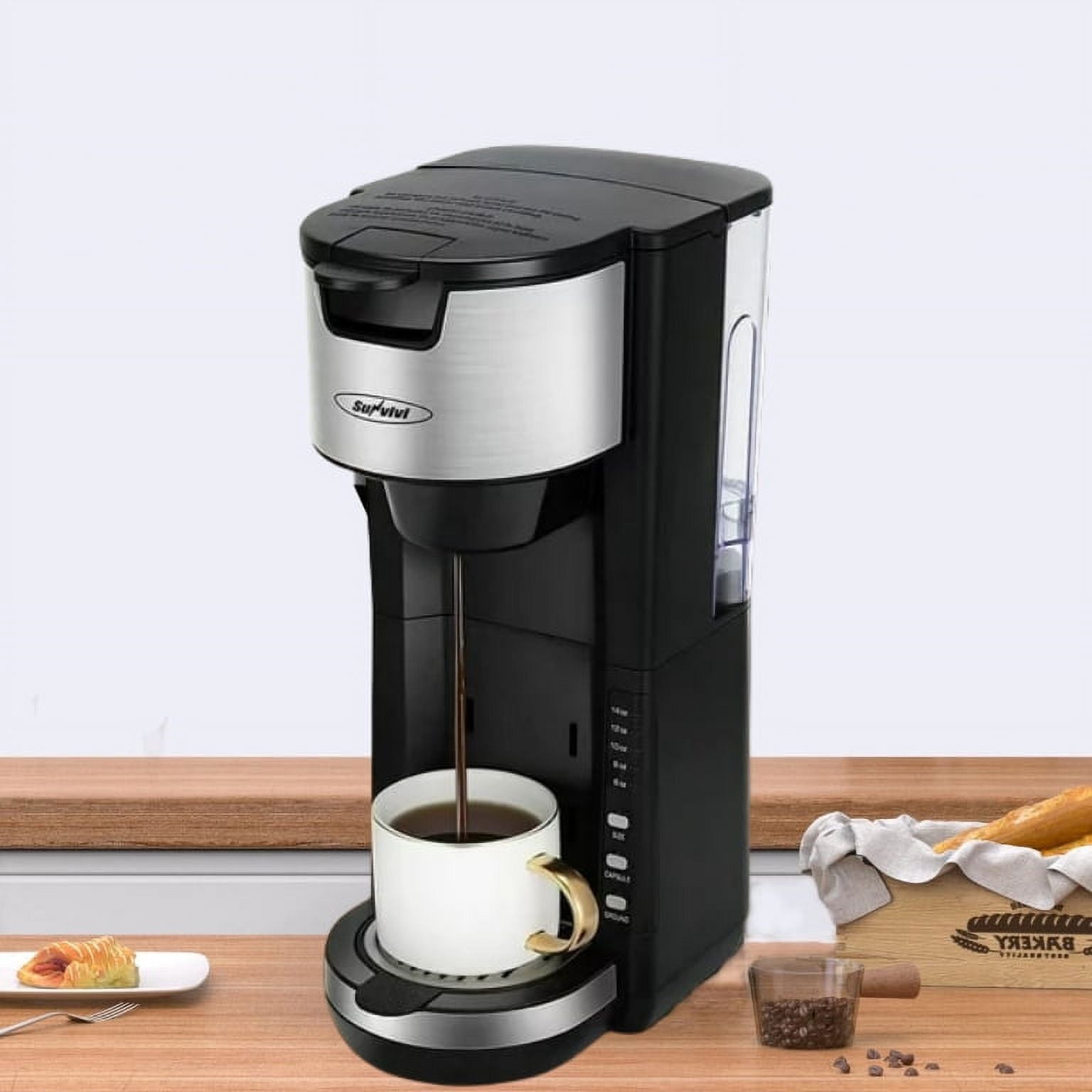 CozyHome Single Serve Coffee Maker Brewer for K-Cup Capsule, Kuerig ...