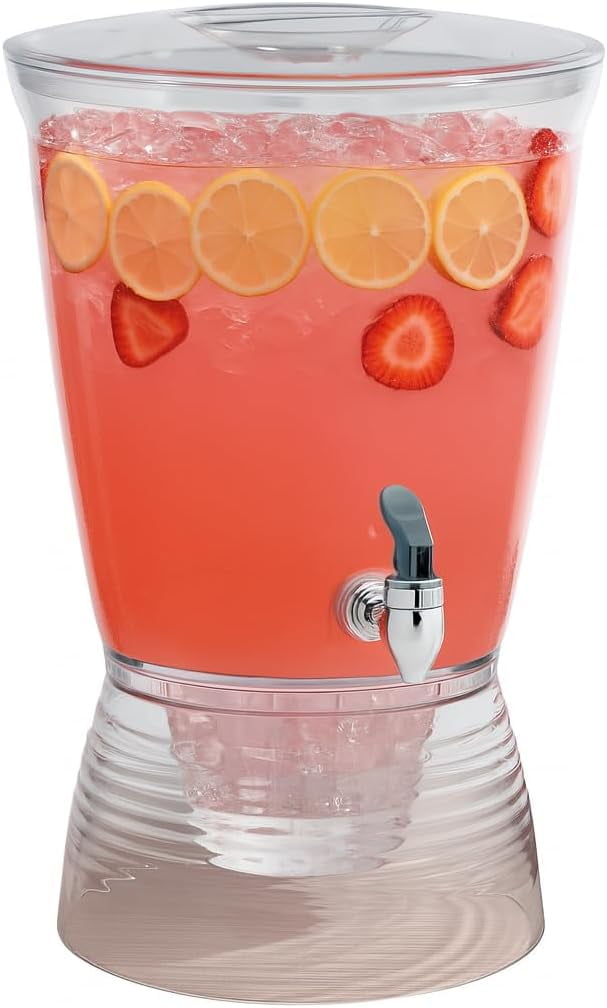 CozyNestFinds Drink Dispensers for Parties (2.5 Gallon) Large Plastic ...