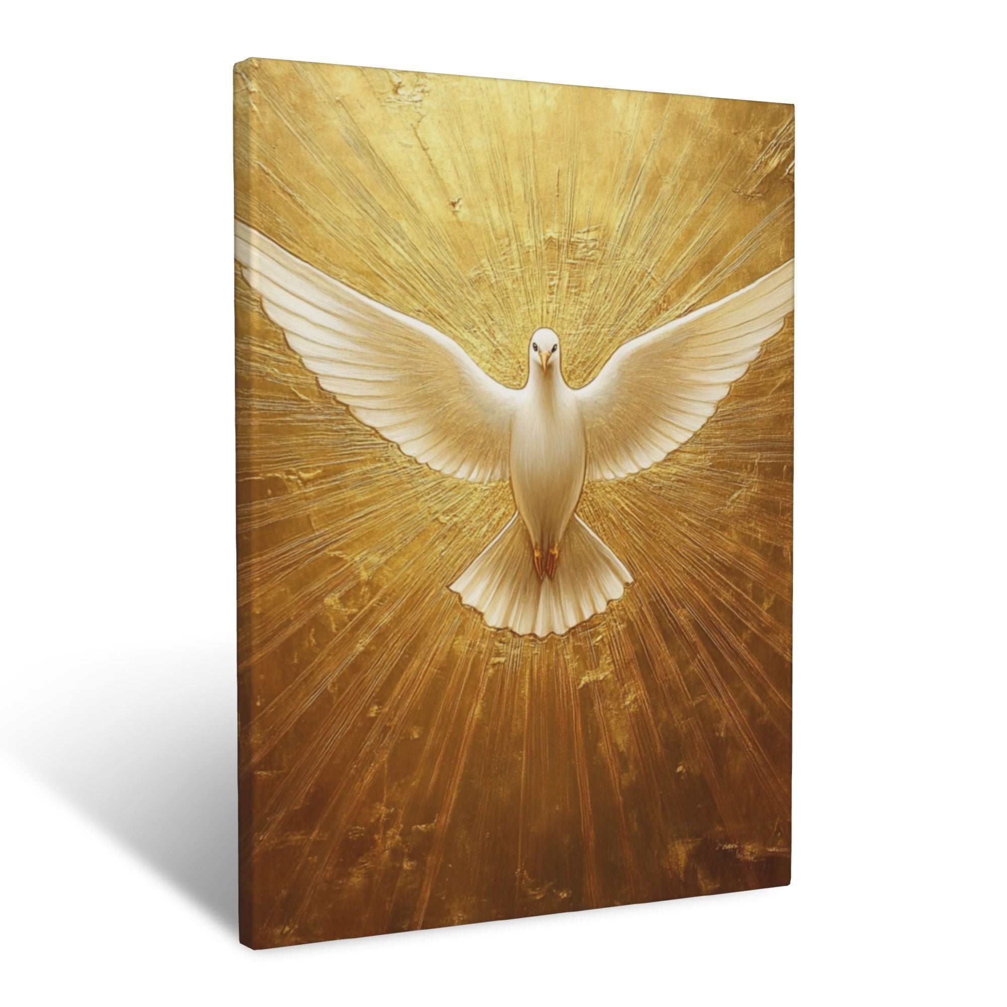 CozyNet A Depiction Of The Holy Spirit As A Radiant Dove In Golden ...