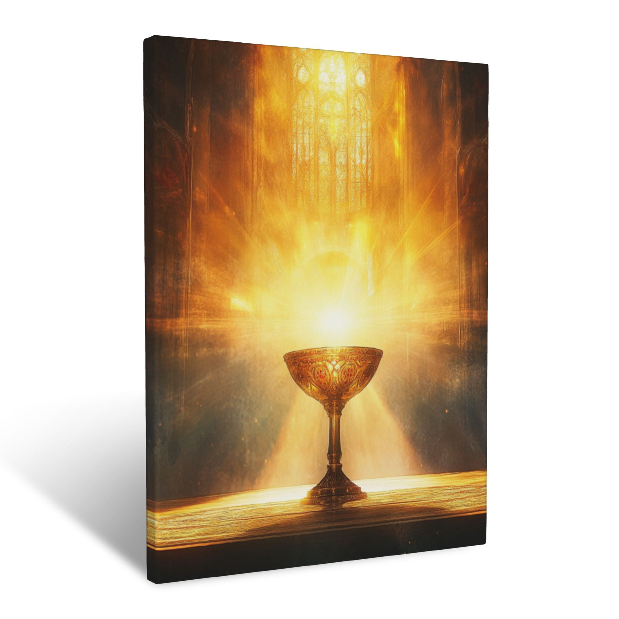 CozyNet A Glowing Chalice Resting On A Radiant Altar Sacred Communion ...