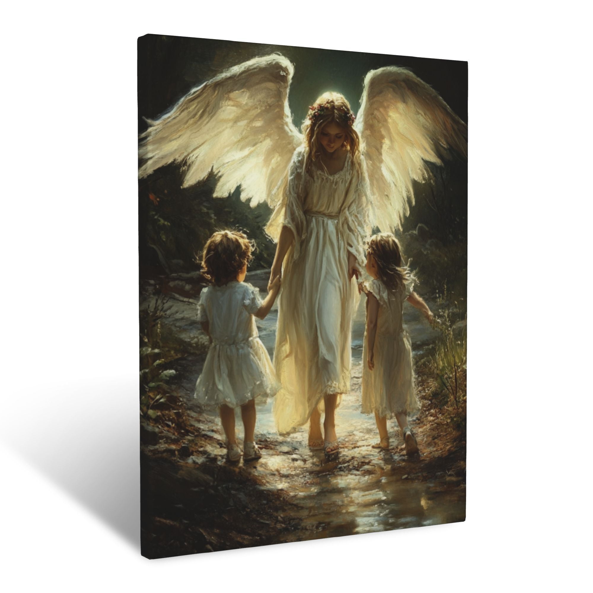 CozyNet An Angel Protecting Children Crossing A Dangerous Path In Soft ...