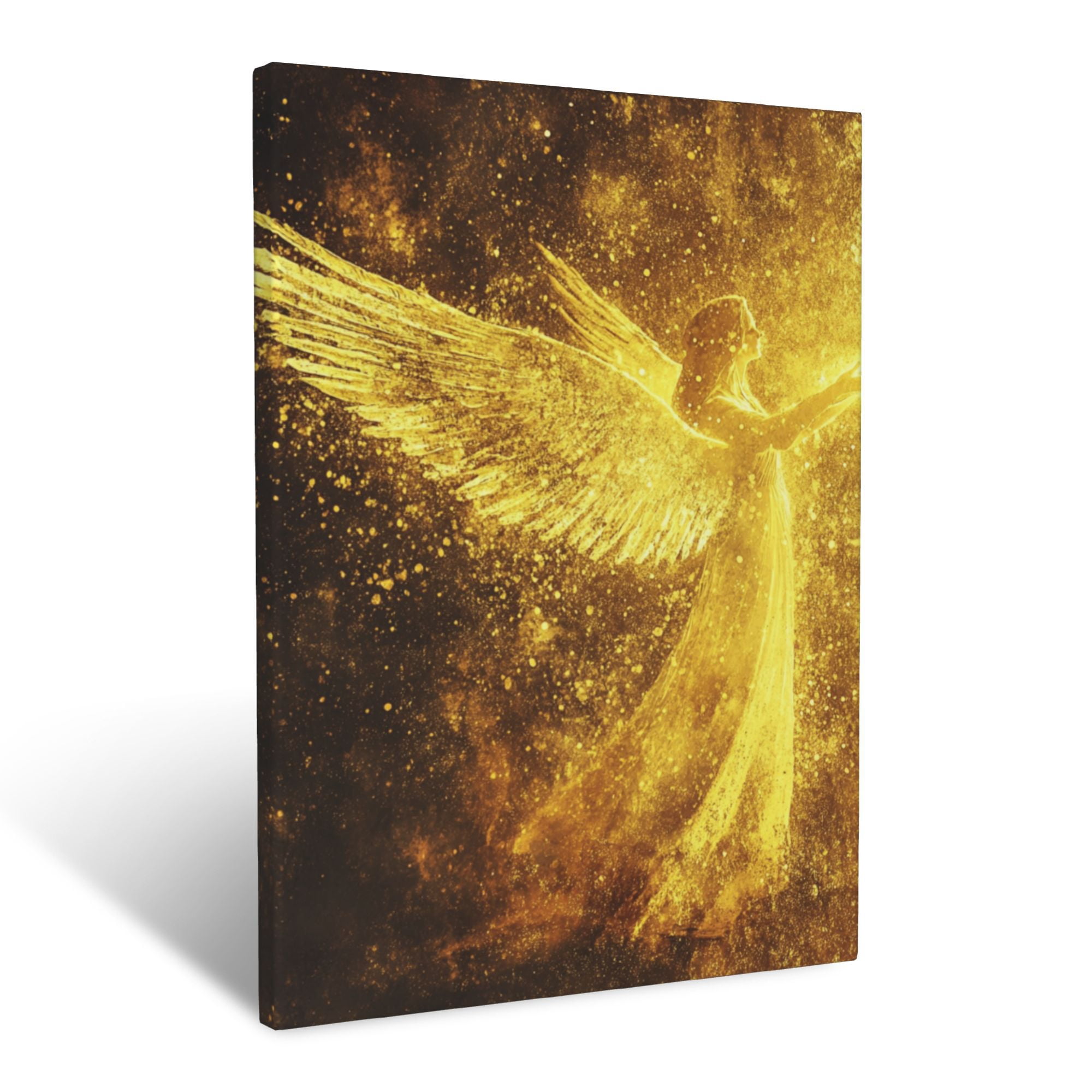 CozyNet Angel With Arms Outstretched Welcoming Light From The Heavens ...