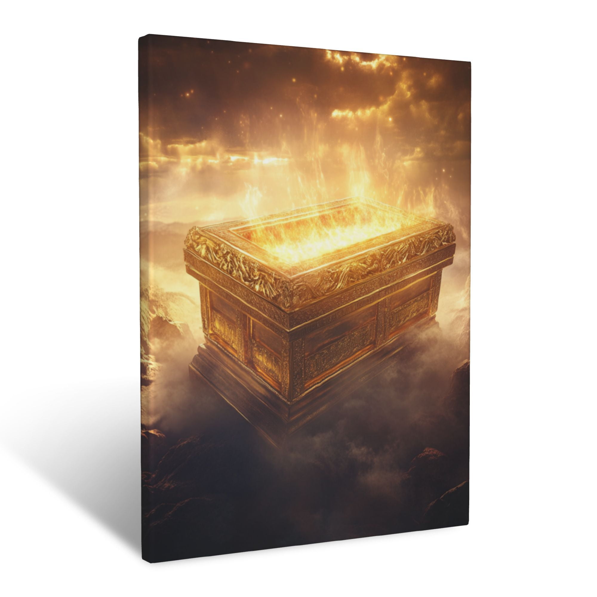 CozyNet Ark Of The Covenant Glowing With Divine Power Ancient Symbol Of ...