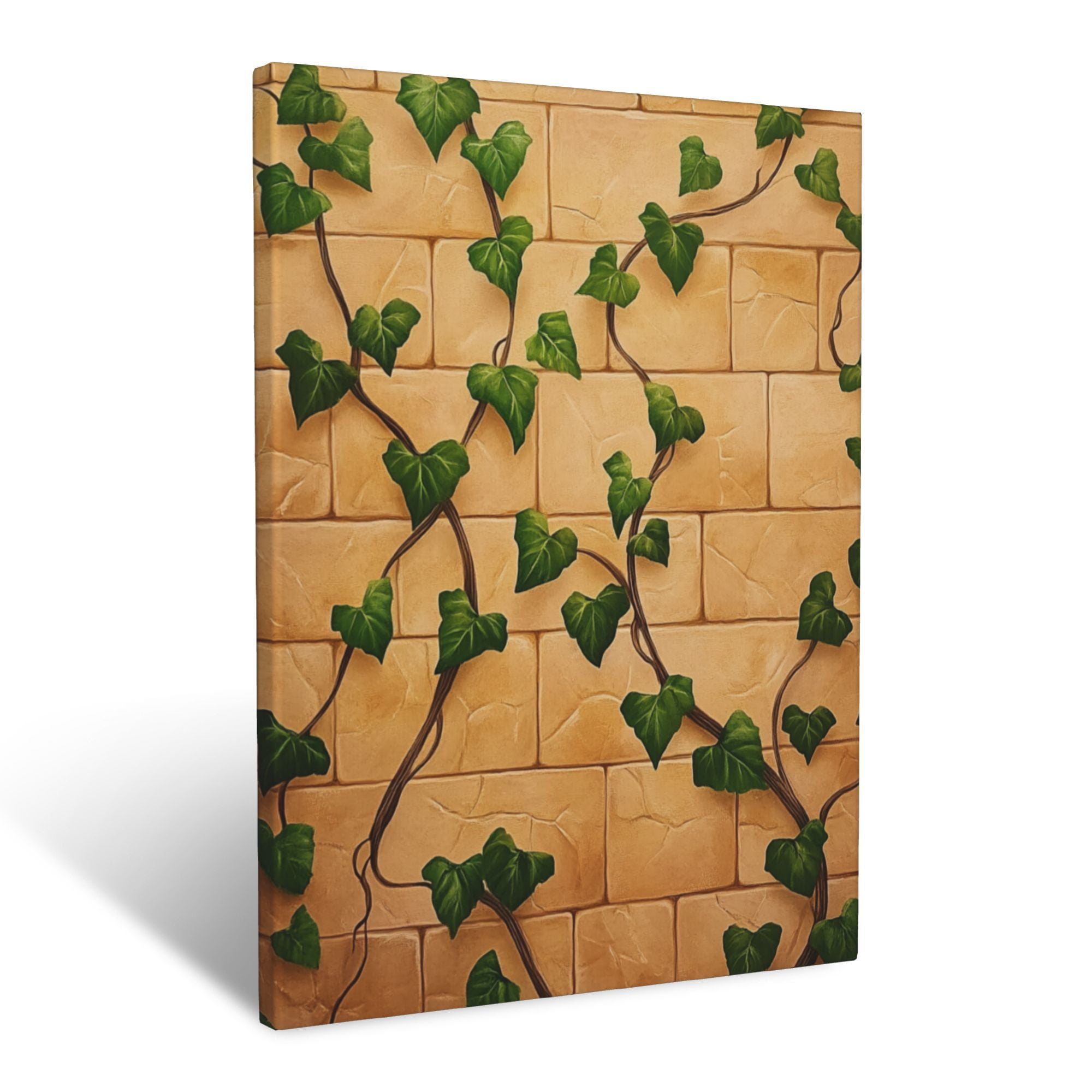 CozyNet Artistic Composition Of Ivy Vines Climbing Across A Brick ...