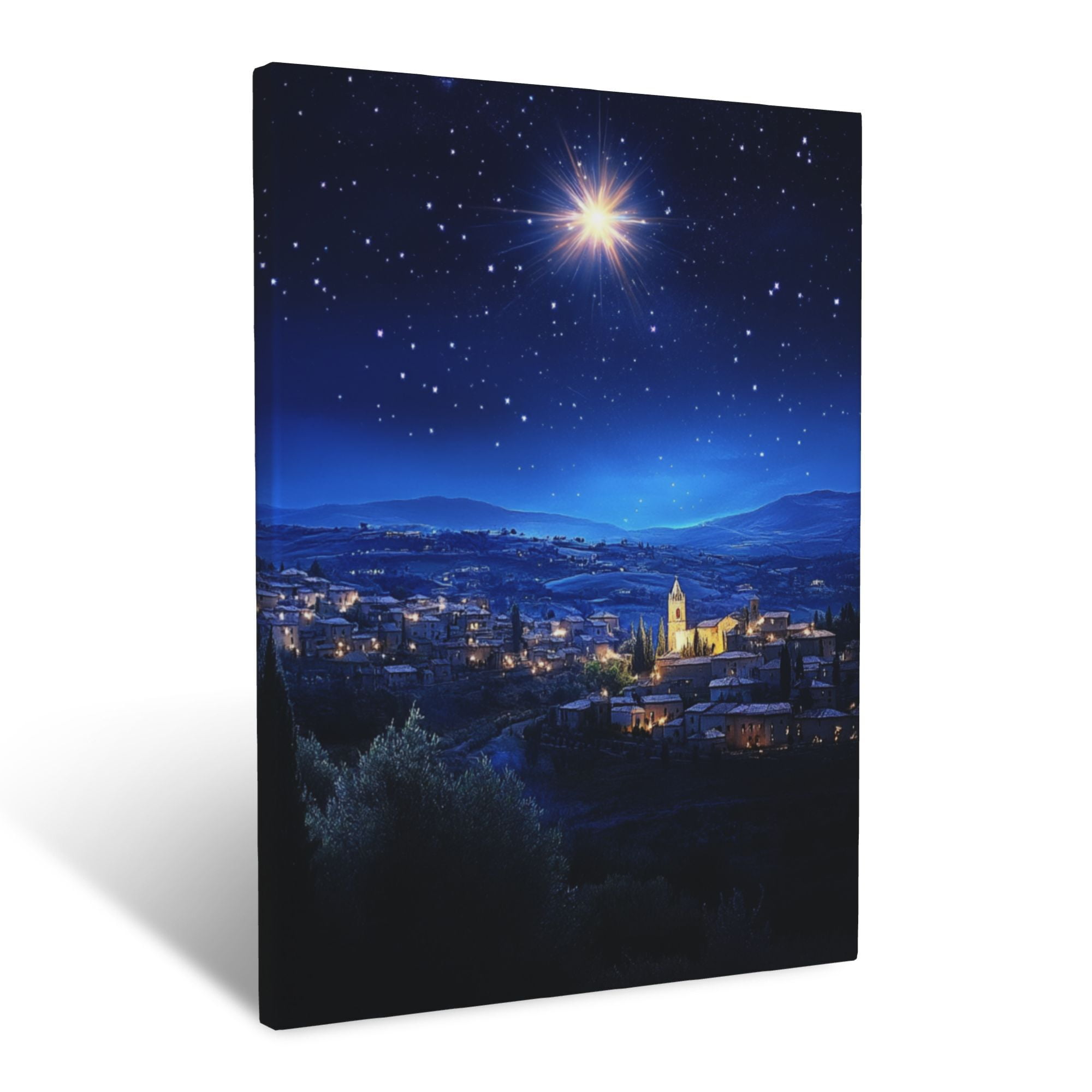 CozyNet Bethlehem Star Shining Bright Illuminating The Night Sky, A ...