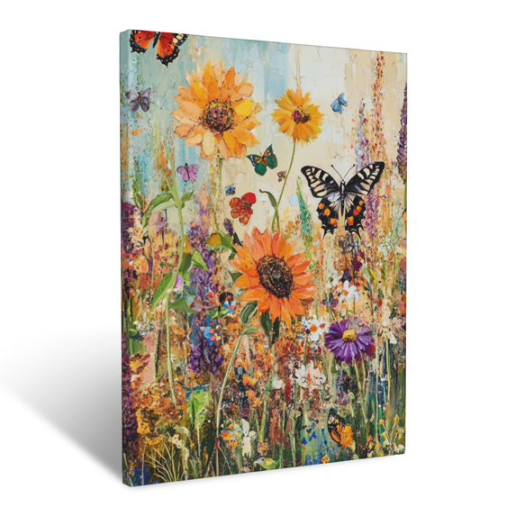 CozyNet Blooming Meadow Alive With Bees, Butterflies & Radiant Golden ...