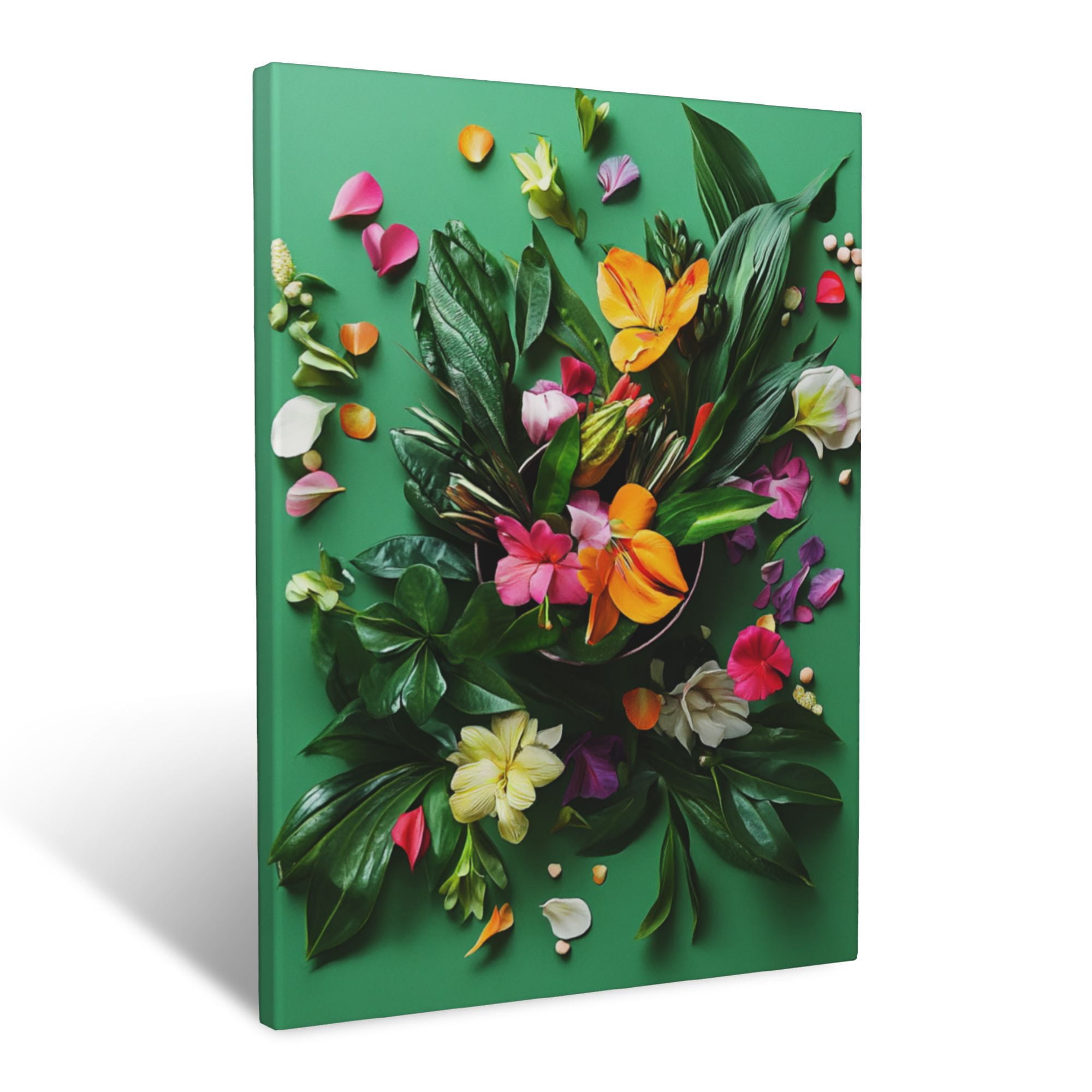 CozyNet Botanical Inspired Still Life Featuring Lush Greenery And ...