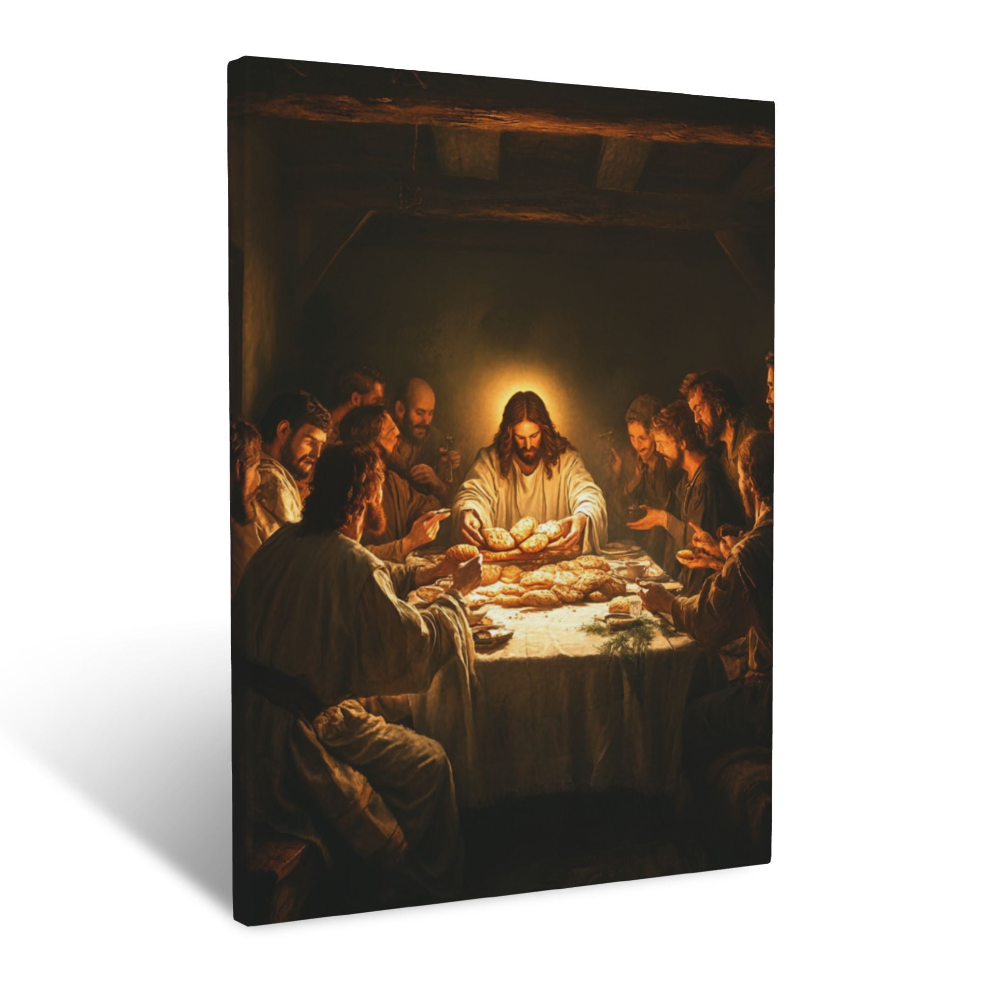 CozyNet The Breaking Of Bread At The Last Supper With Jesus & Disciples ...