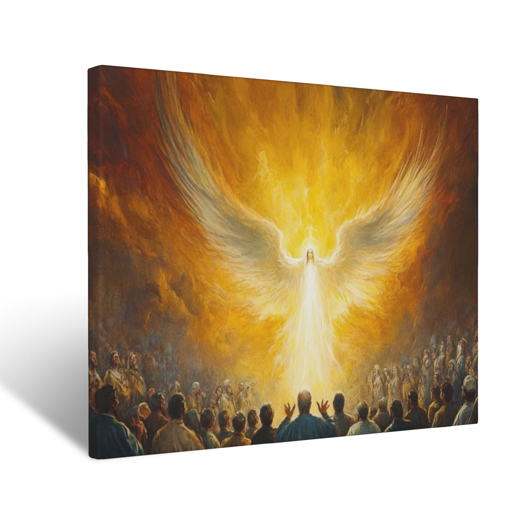 CozyNet Depiction Of The Holy Spirit As Radiant Flames, Descending Upon ...