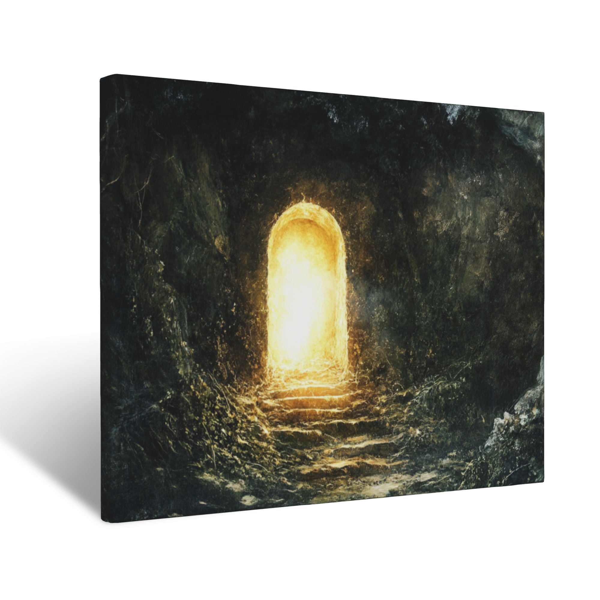 CozyNet Depiction Of The Resurrection, With The Tomb Glowing & Light ...