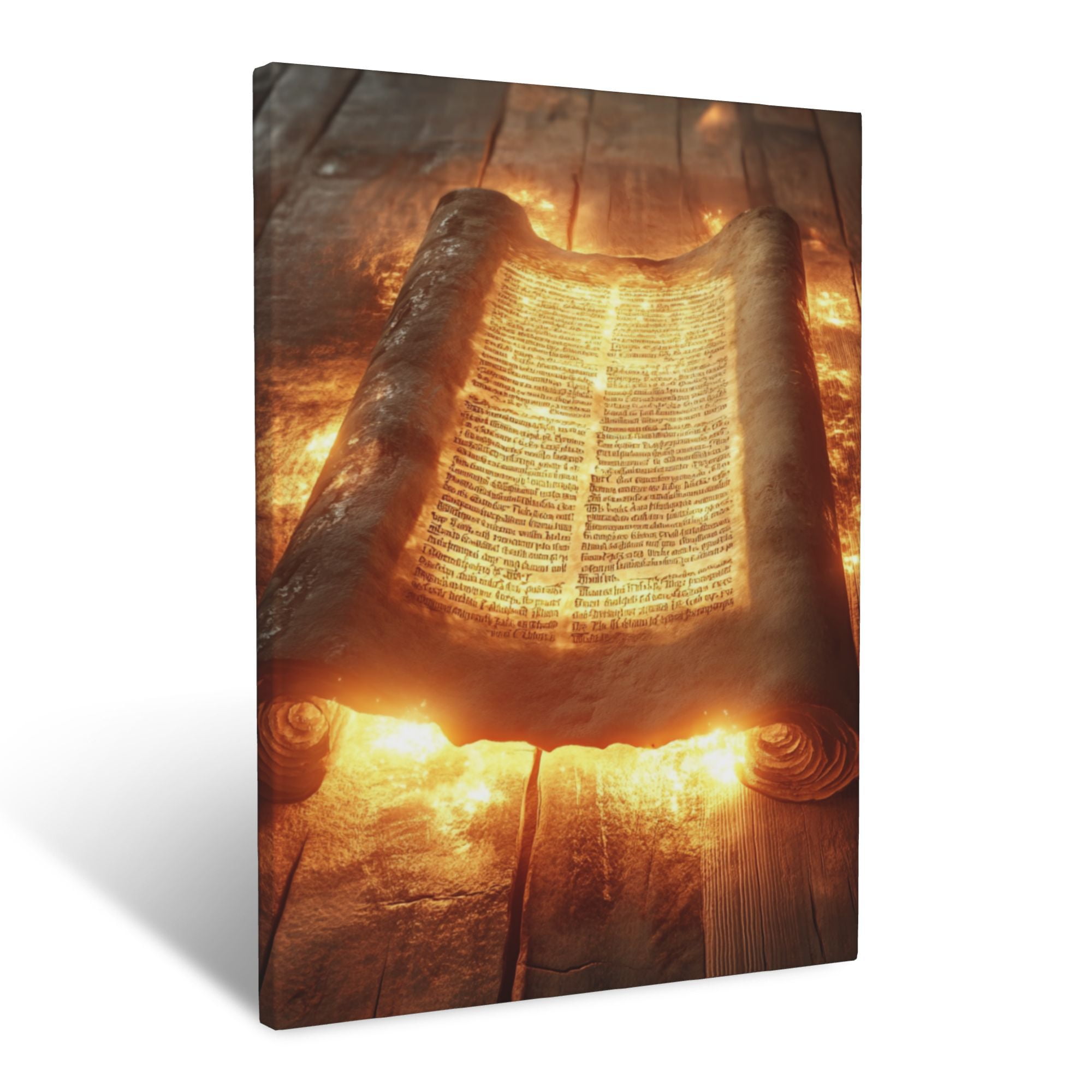 CozyNet A Glowing Bible Verse Written On An Ancient Scroll Surrounded ...