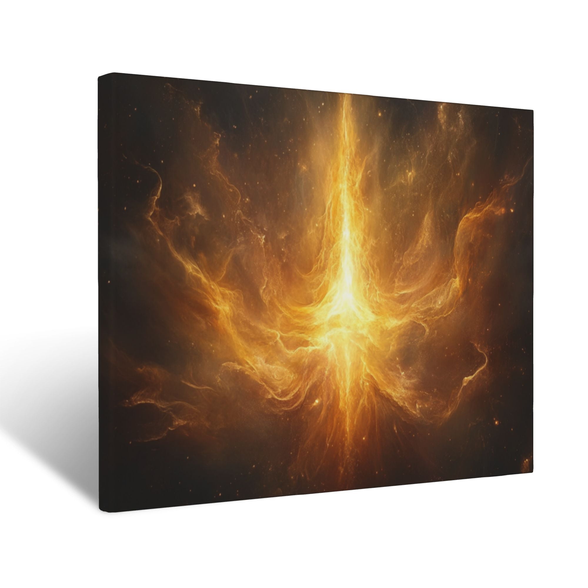 CozyNet Glowing Depiction Of The Holy Spirit As A Flame Surrounded By ...