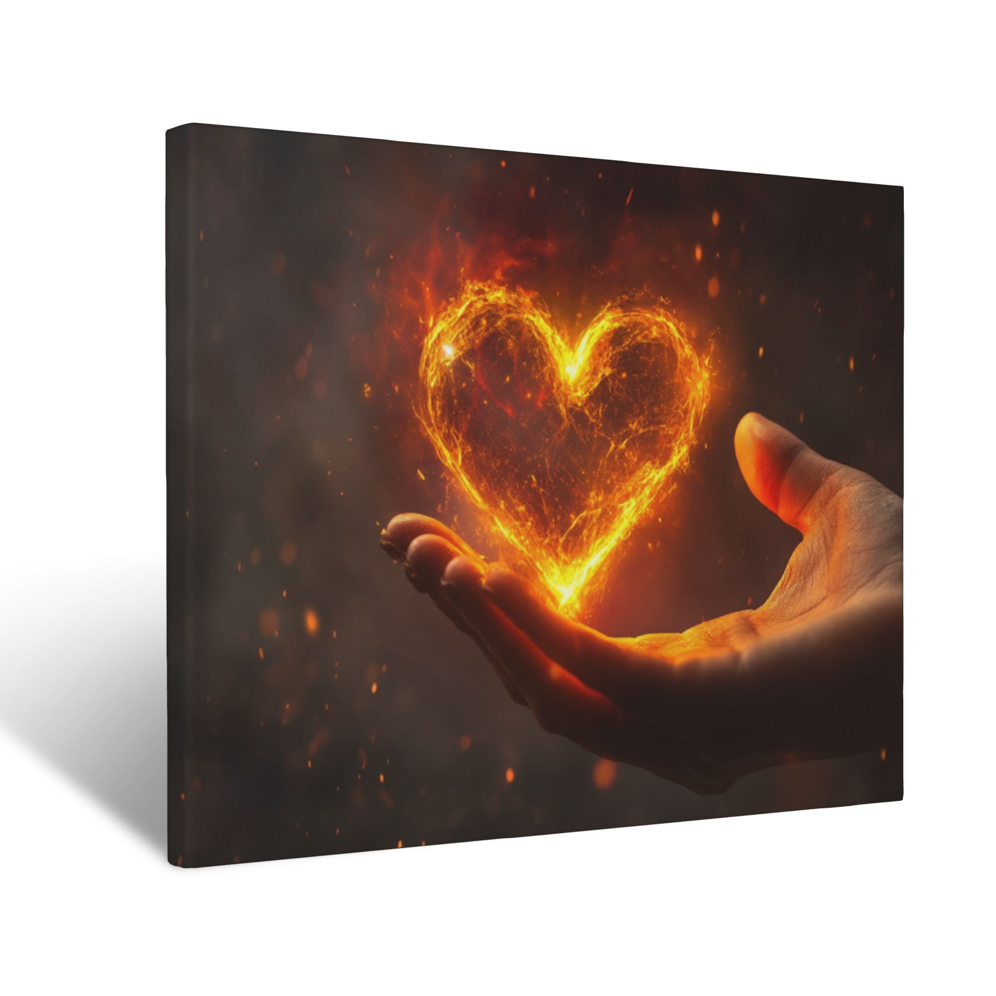 CozyNet Glowing Hand Reaching To Lift A Radiant Broken Heart Tender ...