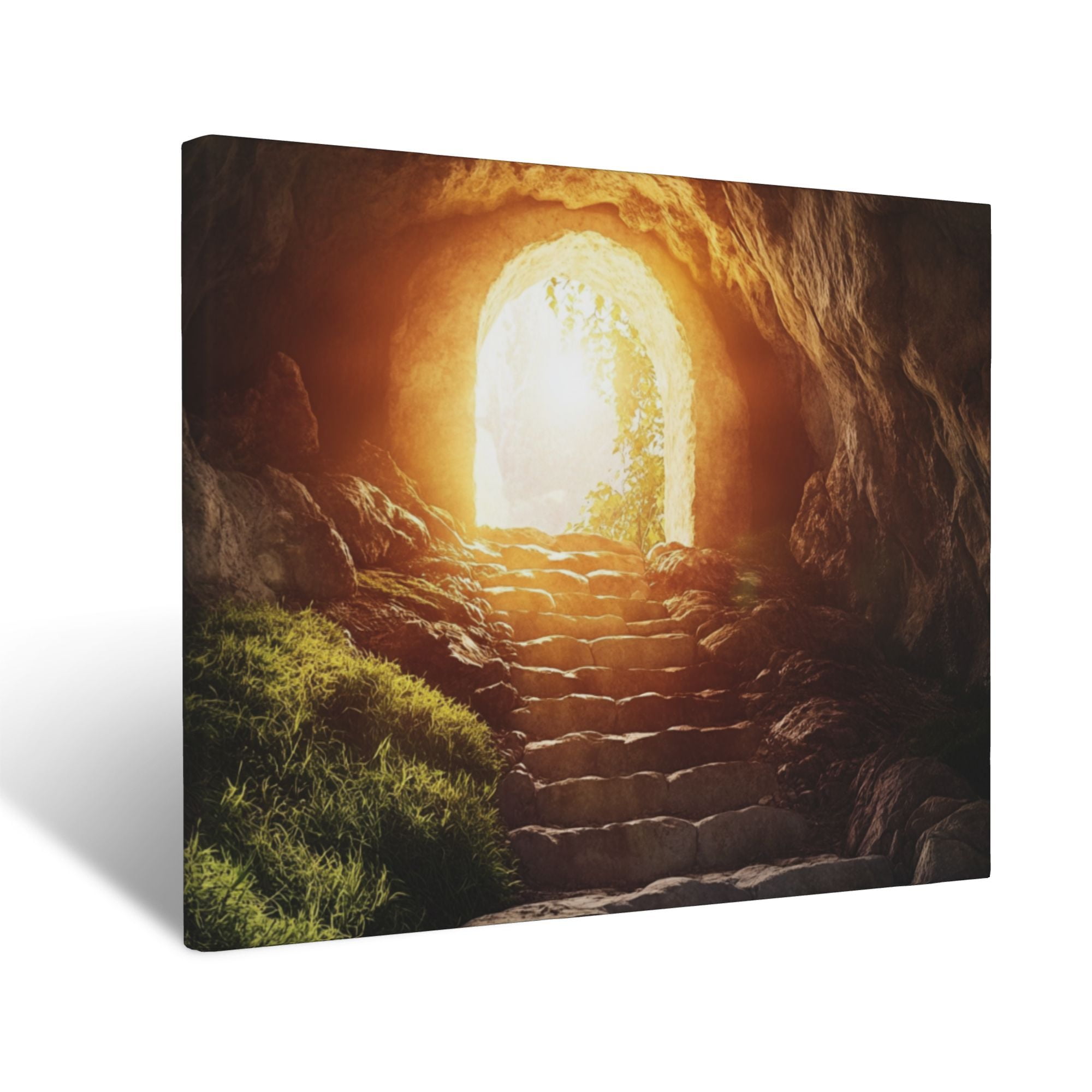 CozyNet Glowing Light Shining From An Empty Tomb, Symbolizing ...