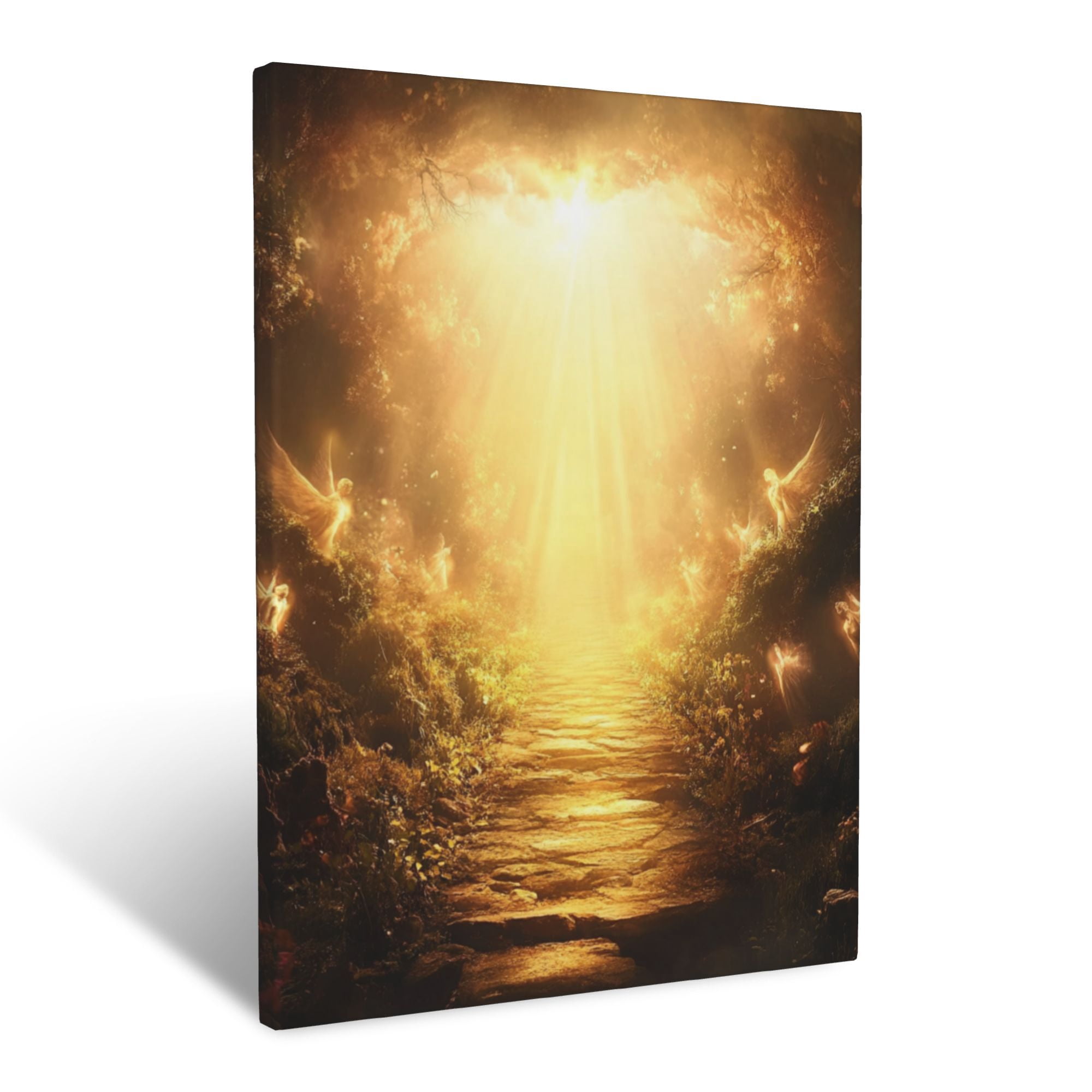 CozyNet Glowing Pathway Leading To Heaven Gates Surrounded By Radiant ...
