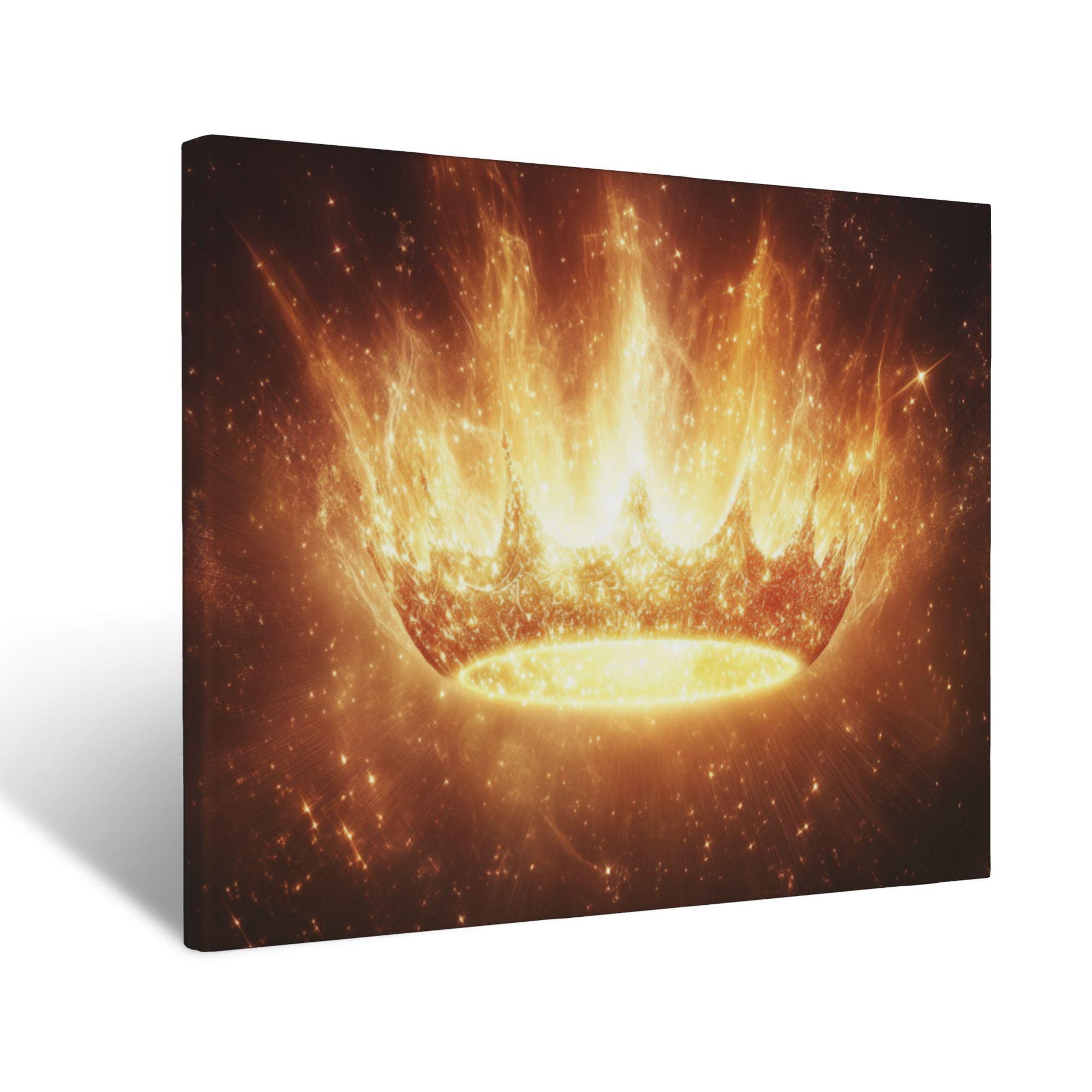 CozyNet Glowing Radiant Crown Surrounded By A Halo Of Soft Divine ...