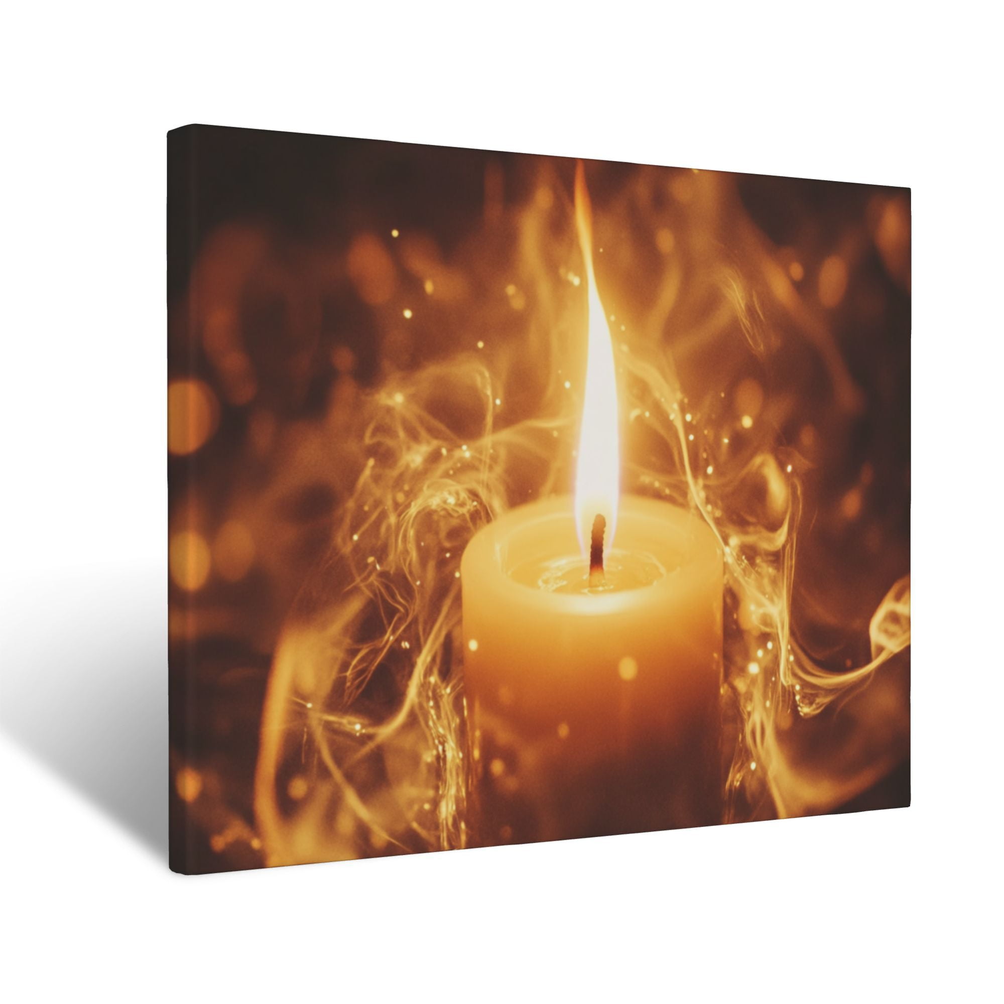 CozyNet Glowing Radiant Flame Symbolizing The Holy Spirit Surrounded By ...