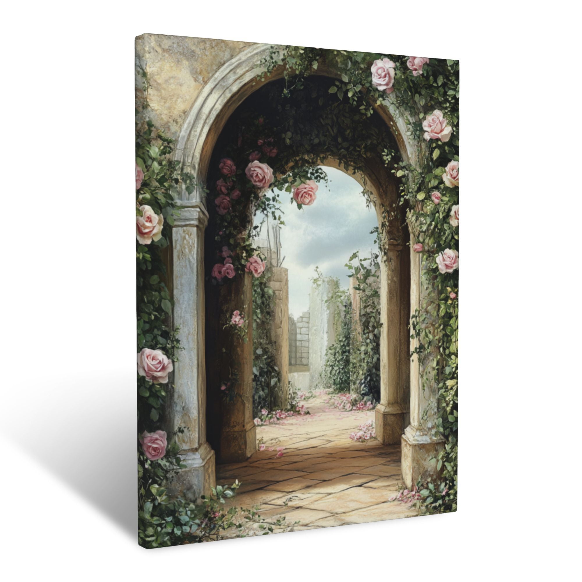 CozyNet Graceful Archway Adorned With Fragrant Climbing Roses ...