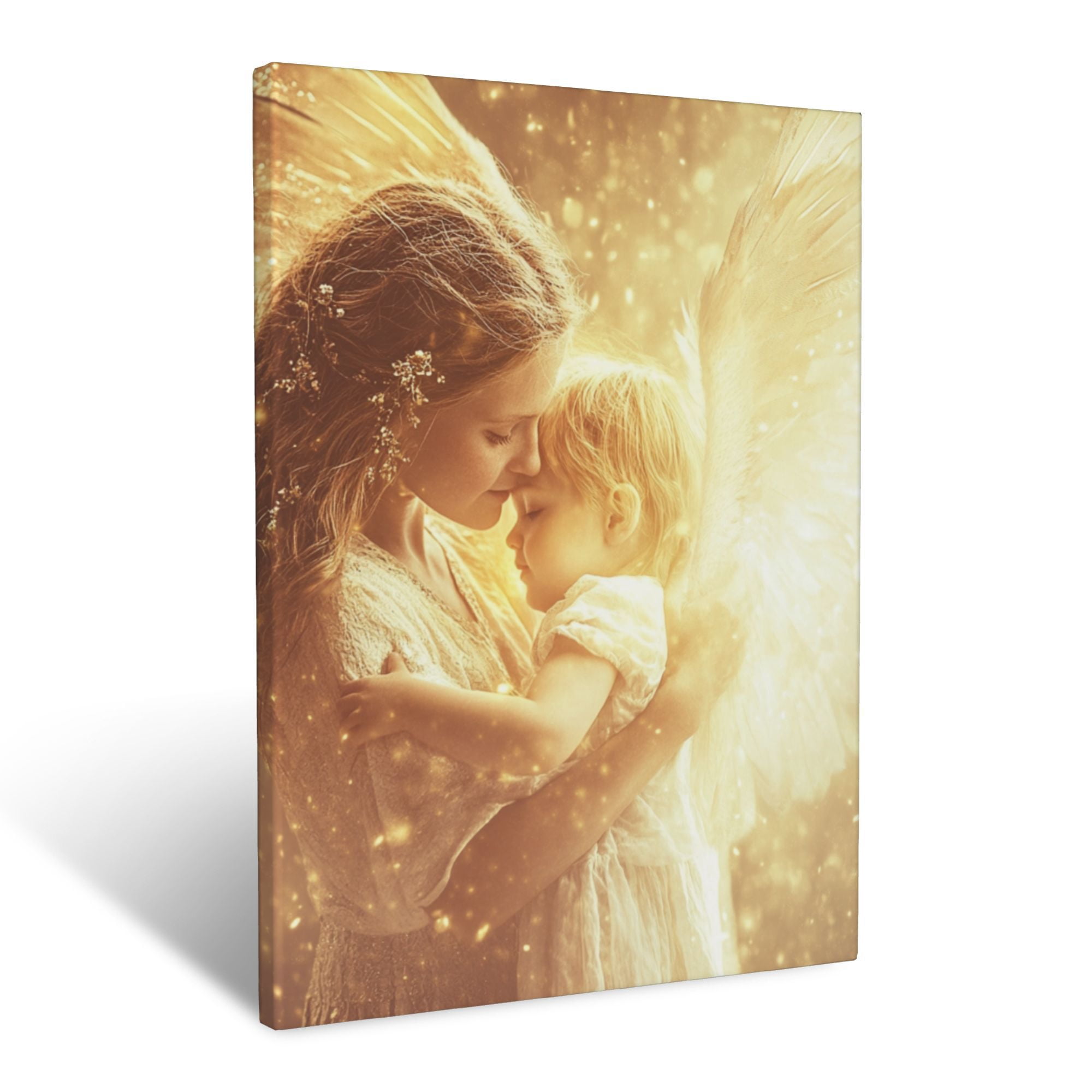 CozyNet Guardian Angel Watching Over Protecting A Child, Radiating ...