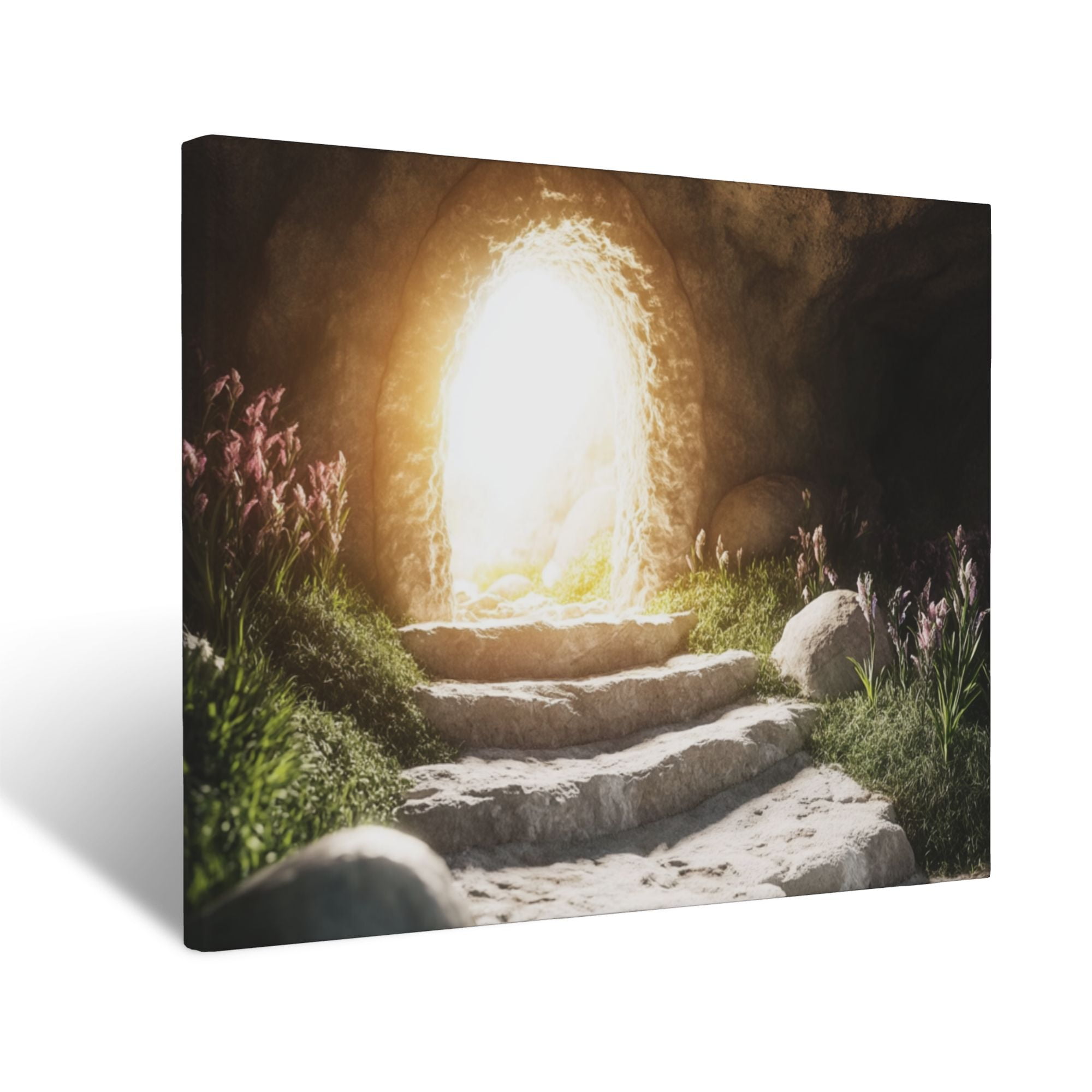 CozyNet Holy Light Shining From A Glowing Tomb, Symbolizing ...