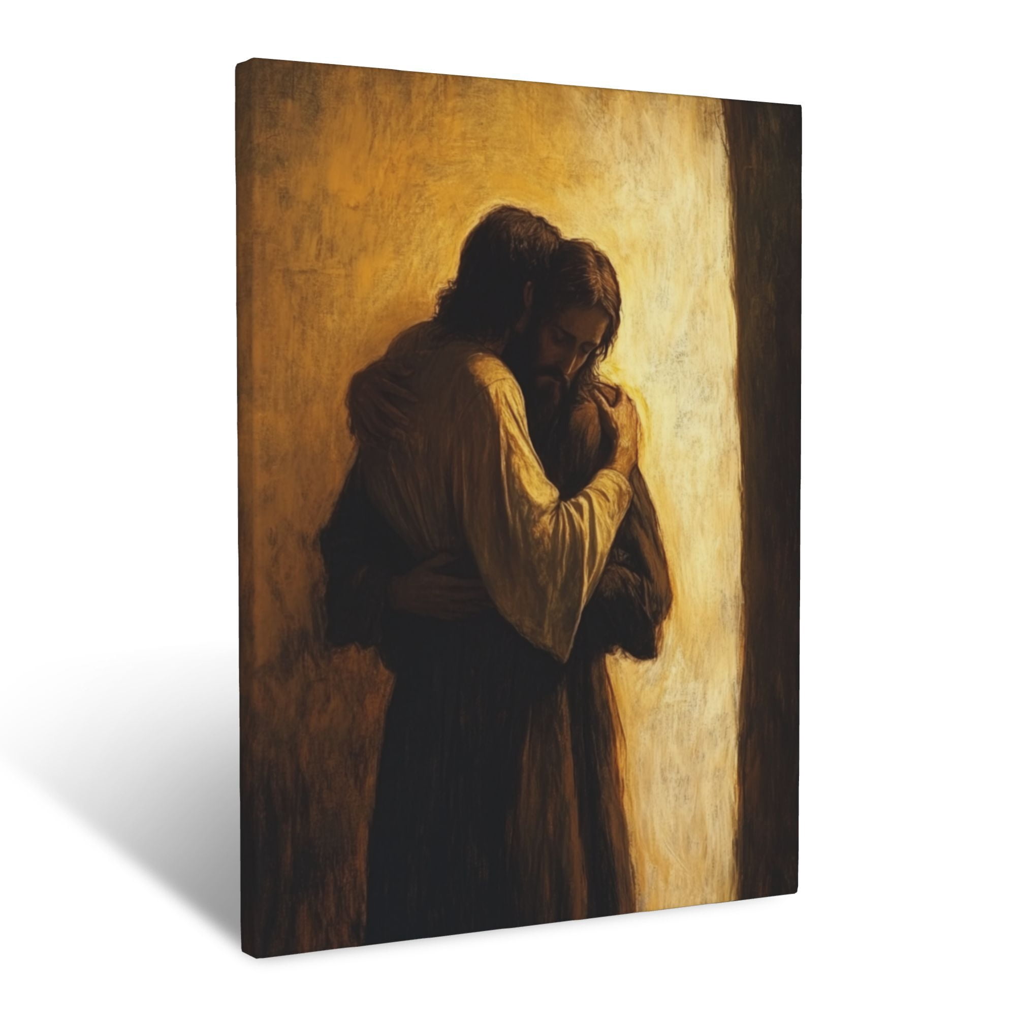 CozyNet Jesus Embracing A Sinner A Moment Of Forgiveness & Love ...