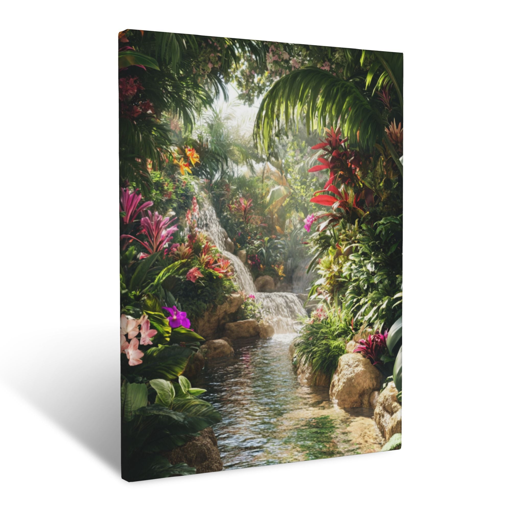 CozyNet Lush Botanical Oasis Filled With Blooming Tropical Plants And ...