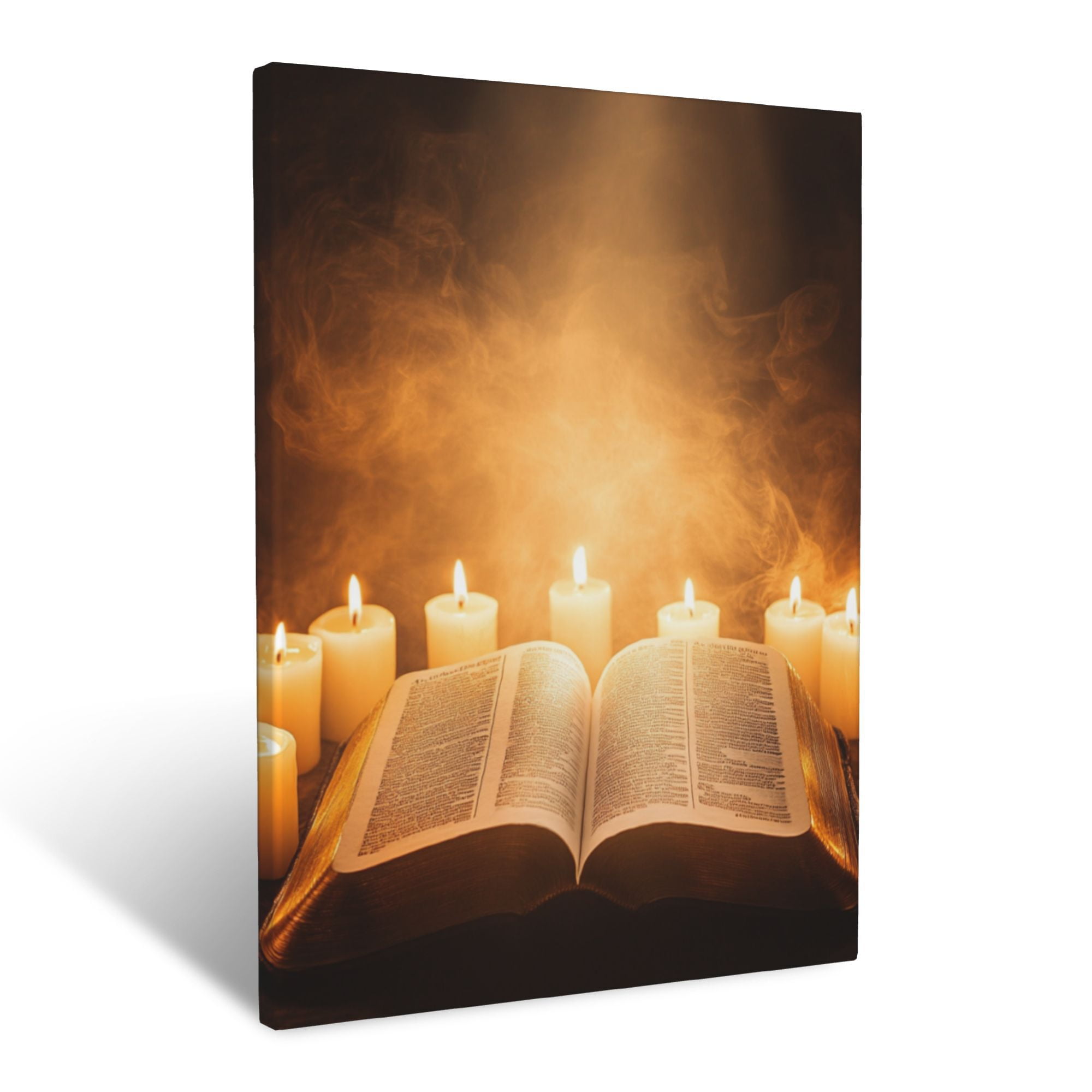CozyNet Open Bible With Radiant Light Streaming From Its Pages ...