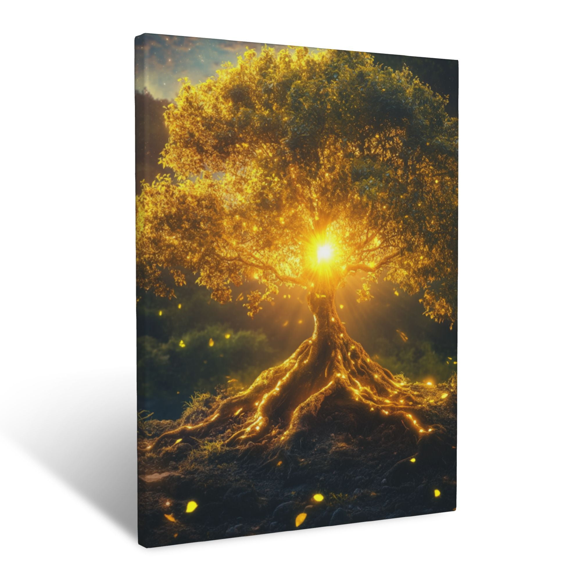 CozyNet The Parable Of The Mustard Seed Glowing Tree Growing In Radiant ...