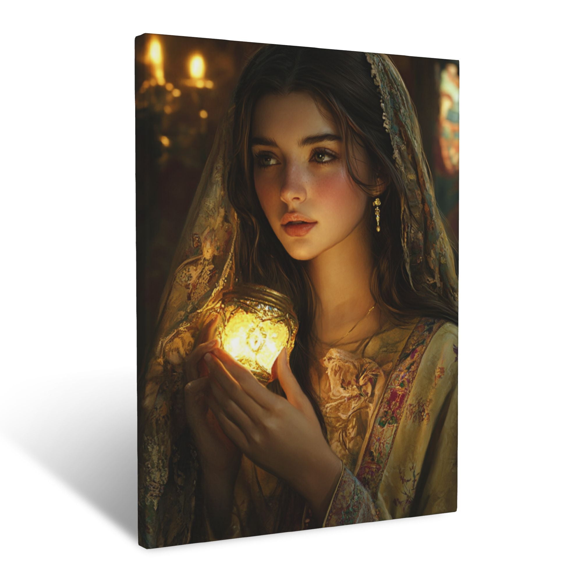 CozyNet The Parable Of The Ten Virgins Glowing Lamps & Symbolic Divine ...