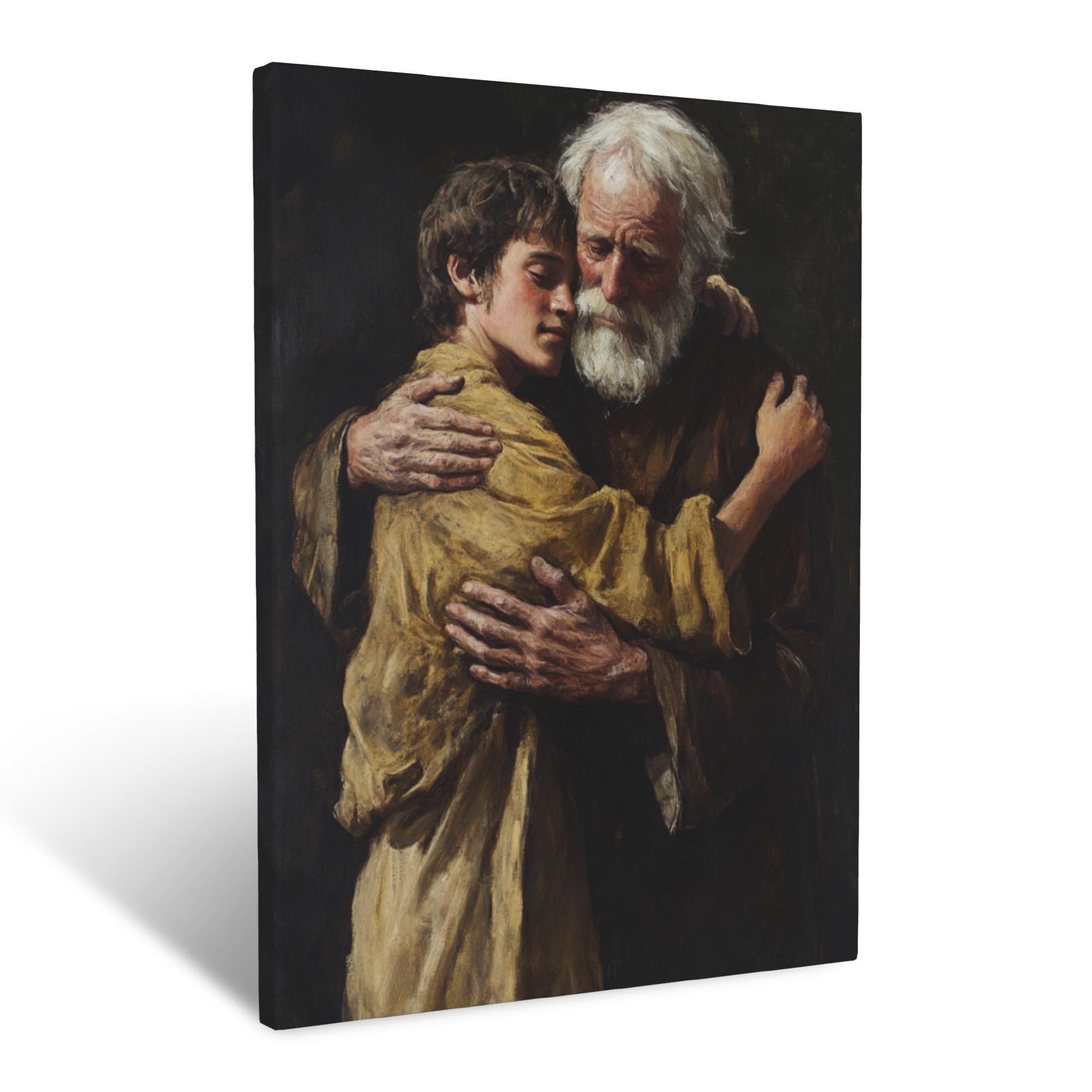 CozyNet The Prodigal Son Embraced By His Father In A Moment Of ...