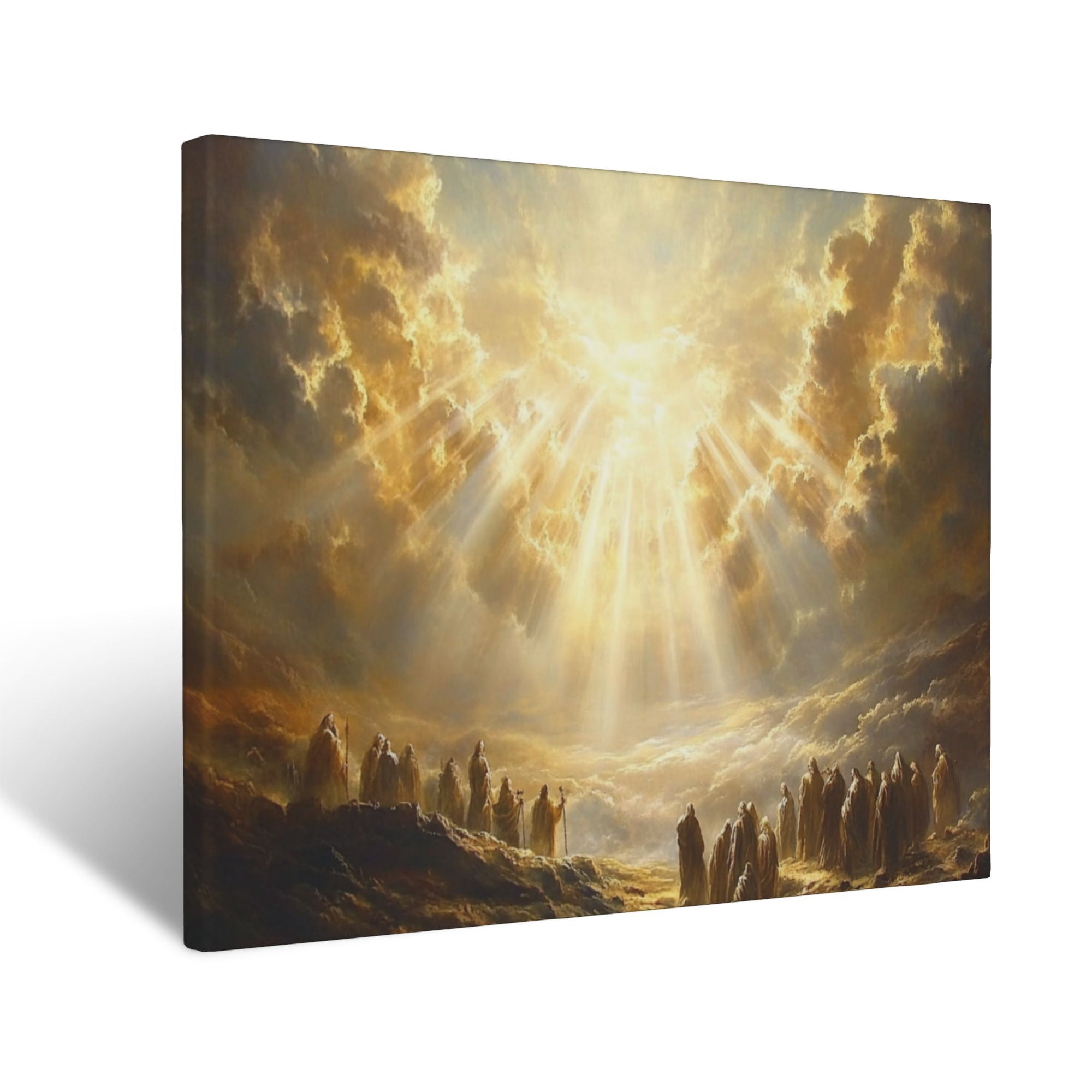 CozyNet Radiant Light Breaking Through Clouds Glowing Beams Symbolizing ...