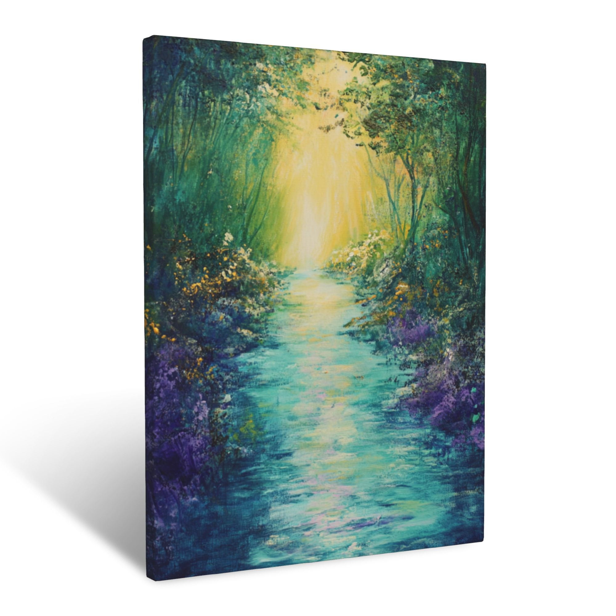 CozyNet The River Of Life Flowing Through Paradise Glowing Divine Water ...
