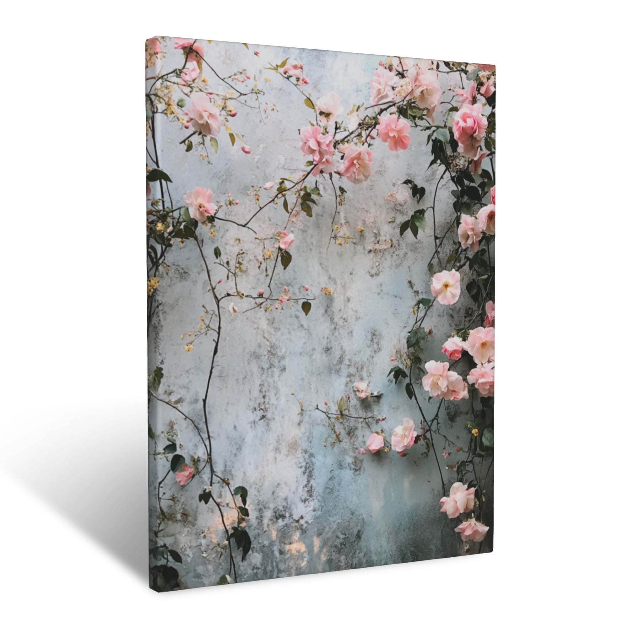 CozyNet Rustic Garden View Of Interwoven Flowering Vines And Softly ...