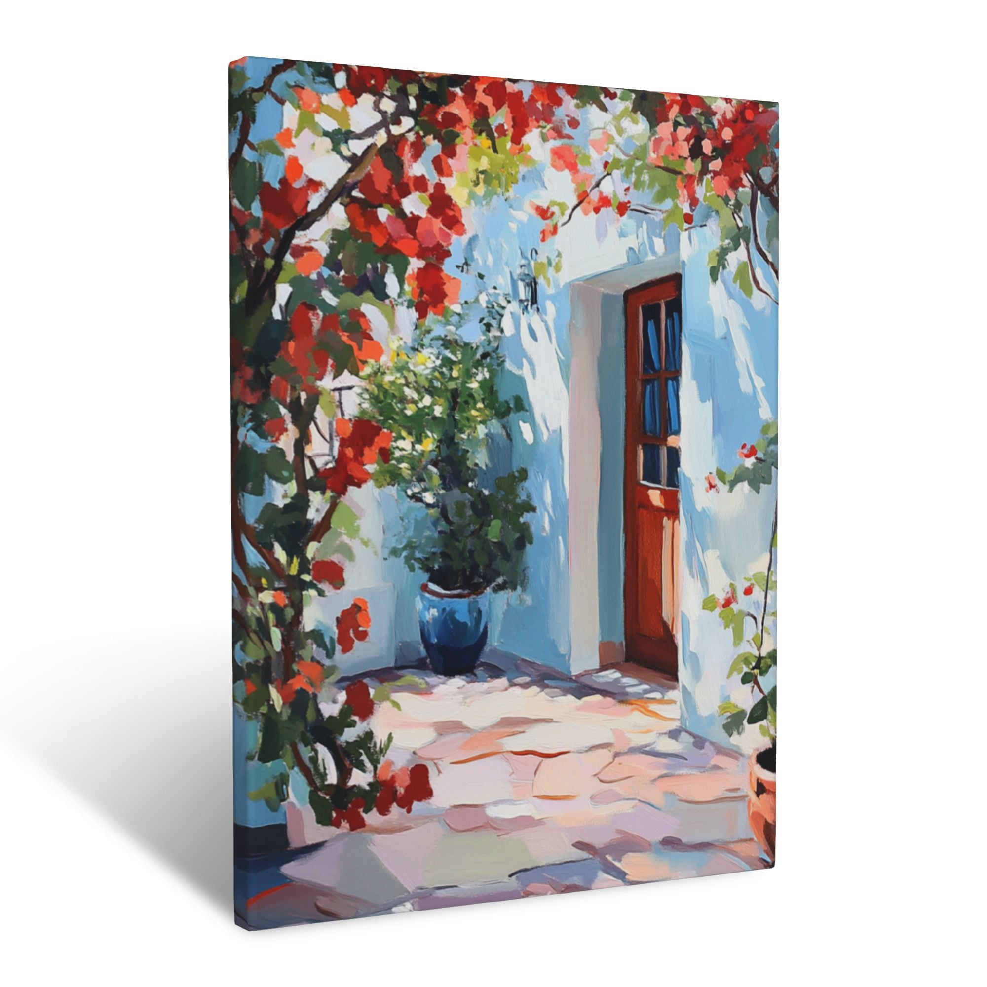 CozyNet Serene Oasis With Vibrant Bougainvillea & Cascading Vines Wall ...